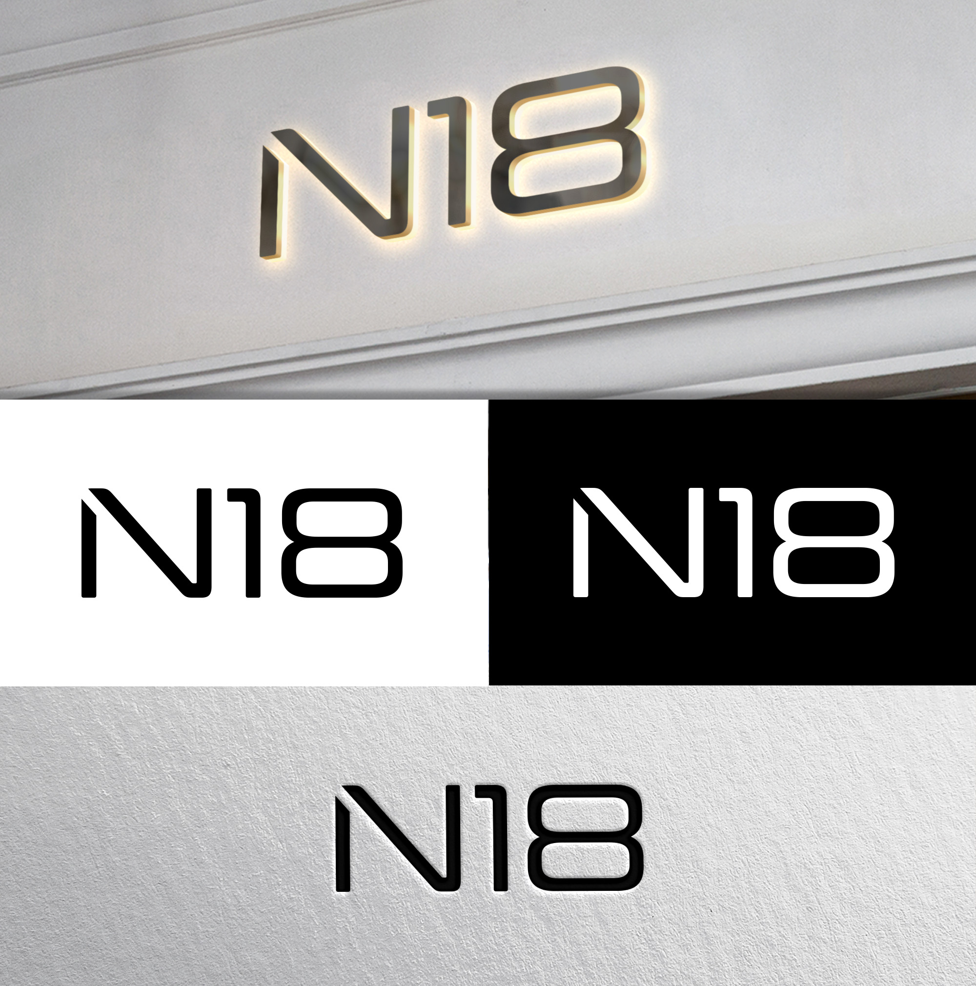 Logo Design for N18 by Blessing Angel | Design #26792080