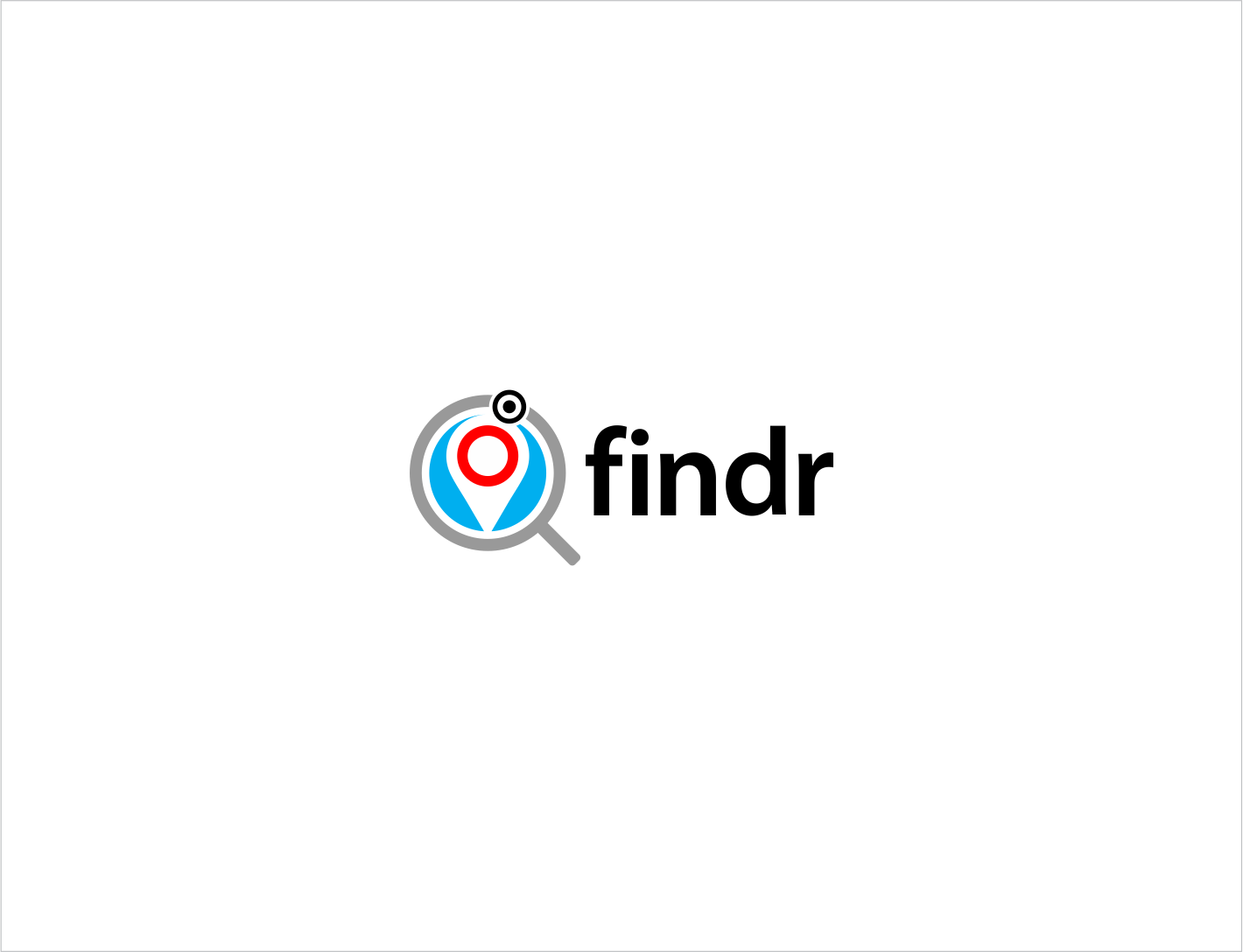 Modern, Serious Logo Design for findr by BNdesigner | Design #26792314