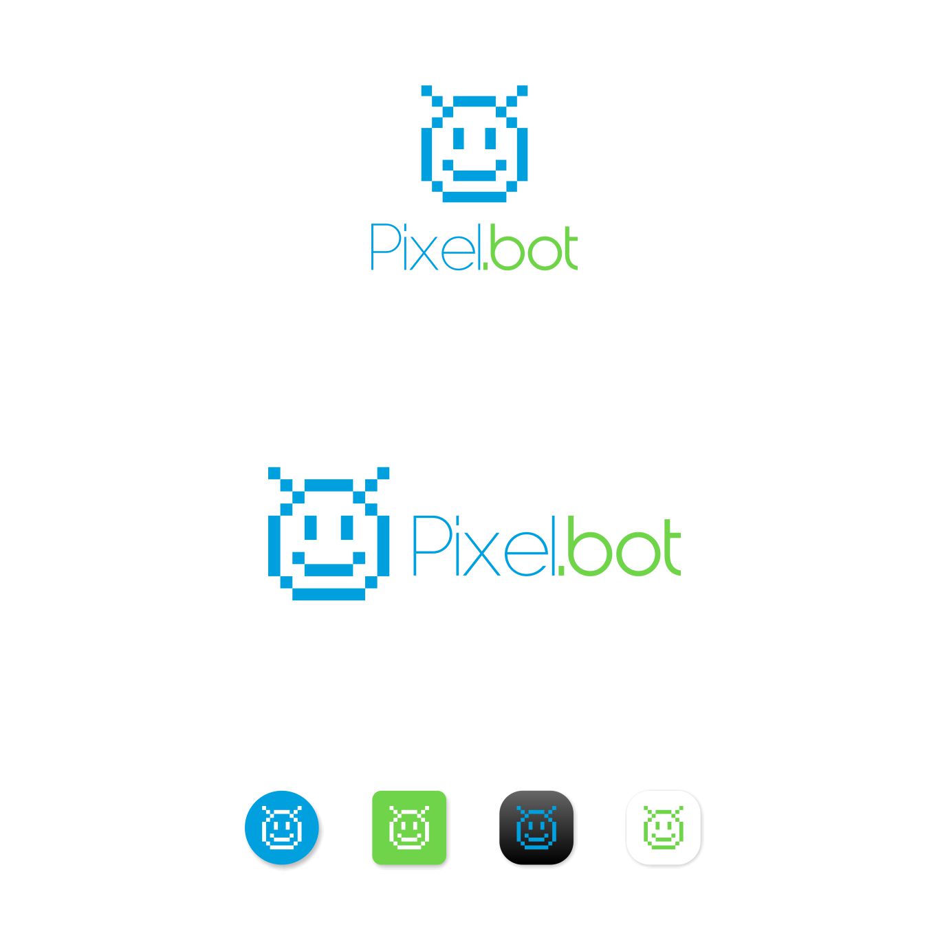 Playful, Modern Logo Design for Pixel.bot by Creative M^ck | Design ...