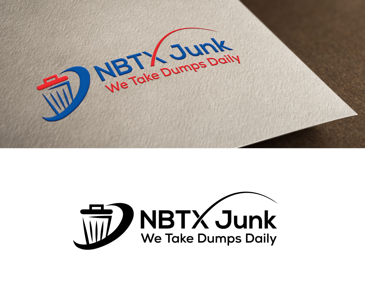 Bold, Masculine, Junk Removal Logo Design for NBTX Junk by ...