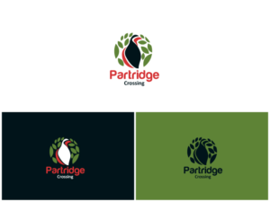 Partridge Crossing stylized logo | 103 Logo Designs for Partridge Crossing