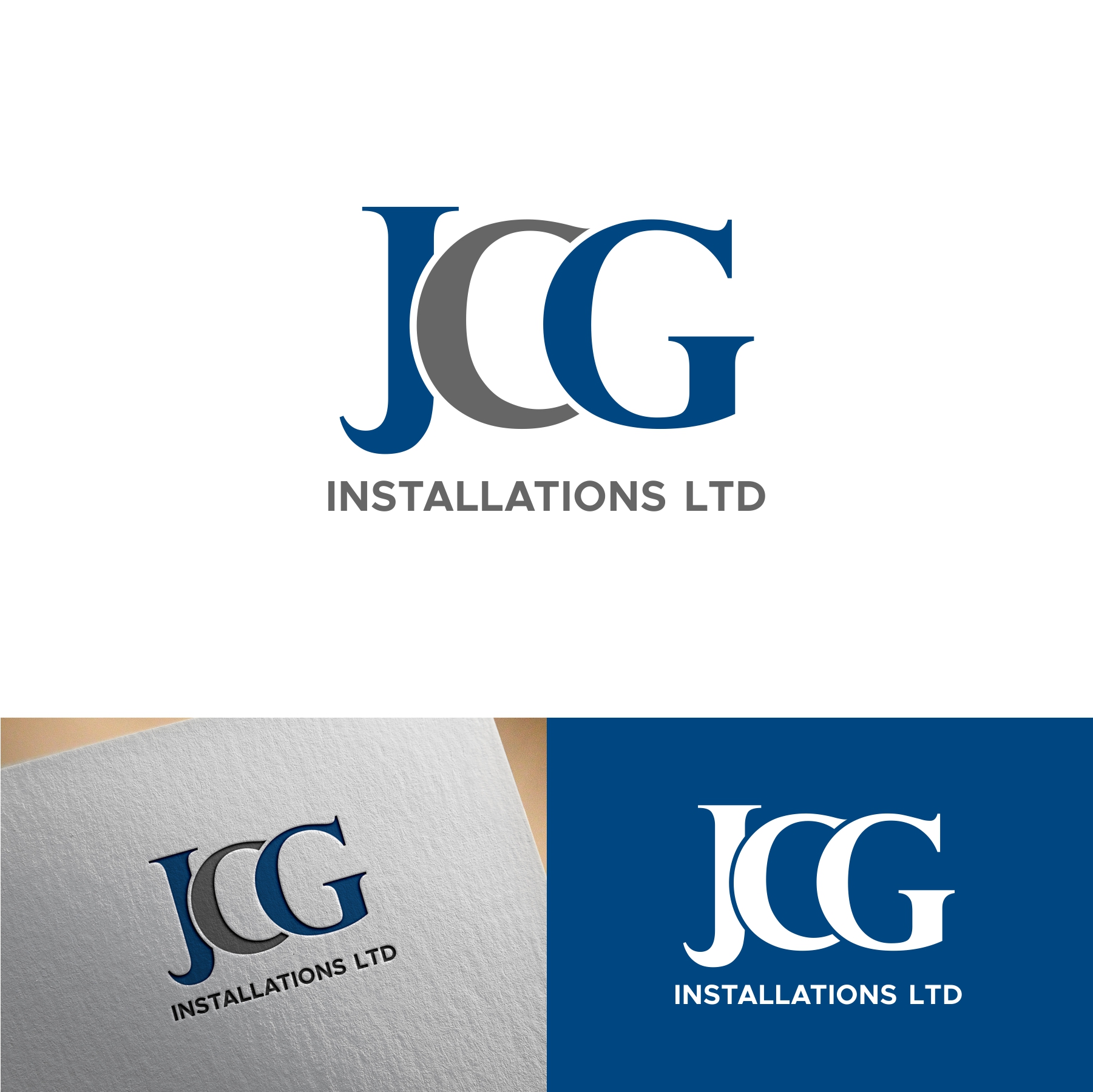 Logo Design for JCG Installations Ltd by ZeneFashions | Design #26877243