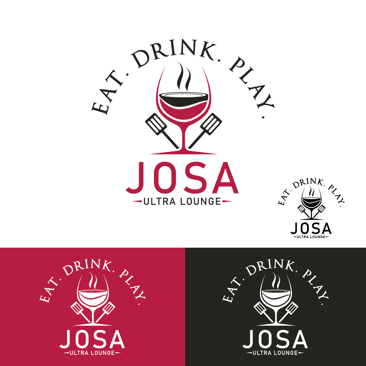 Modern, Serious, Night Club Logo Design for JOSA ULTRA LOUNGE by fly ...