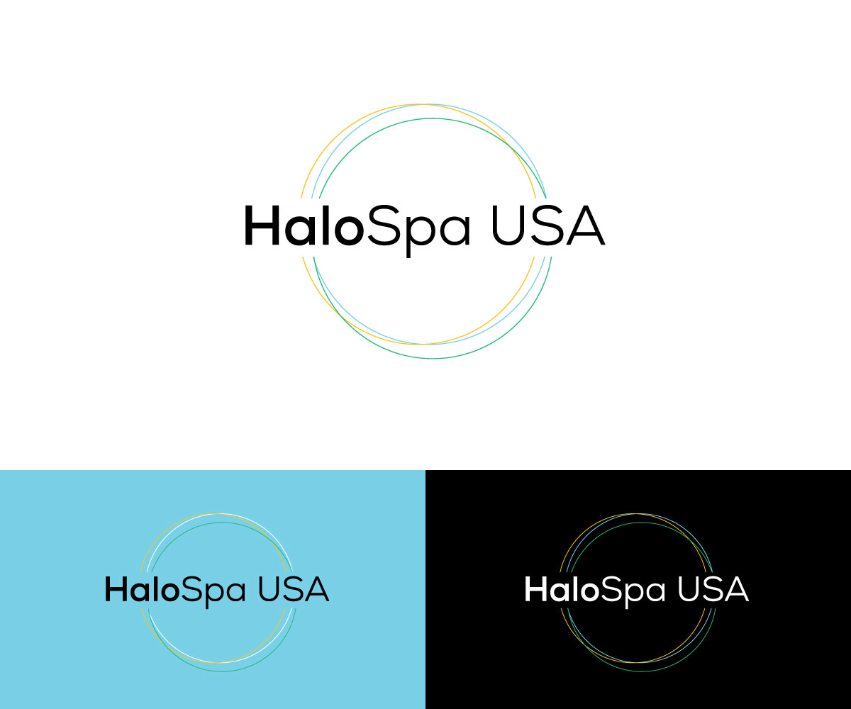 Logo Design for HaloSpa USA by makerlogoz | Design #26873629