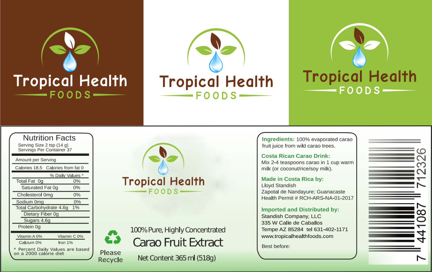 Playful, Bold Logo Design for Tropical Health Foods by jaxondesign ...