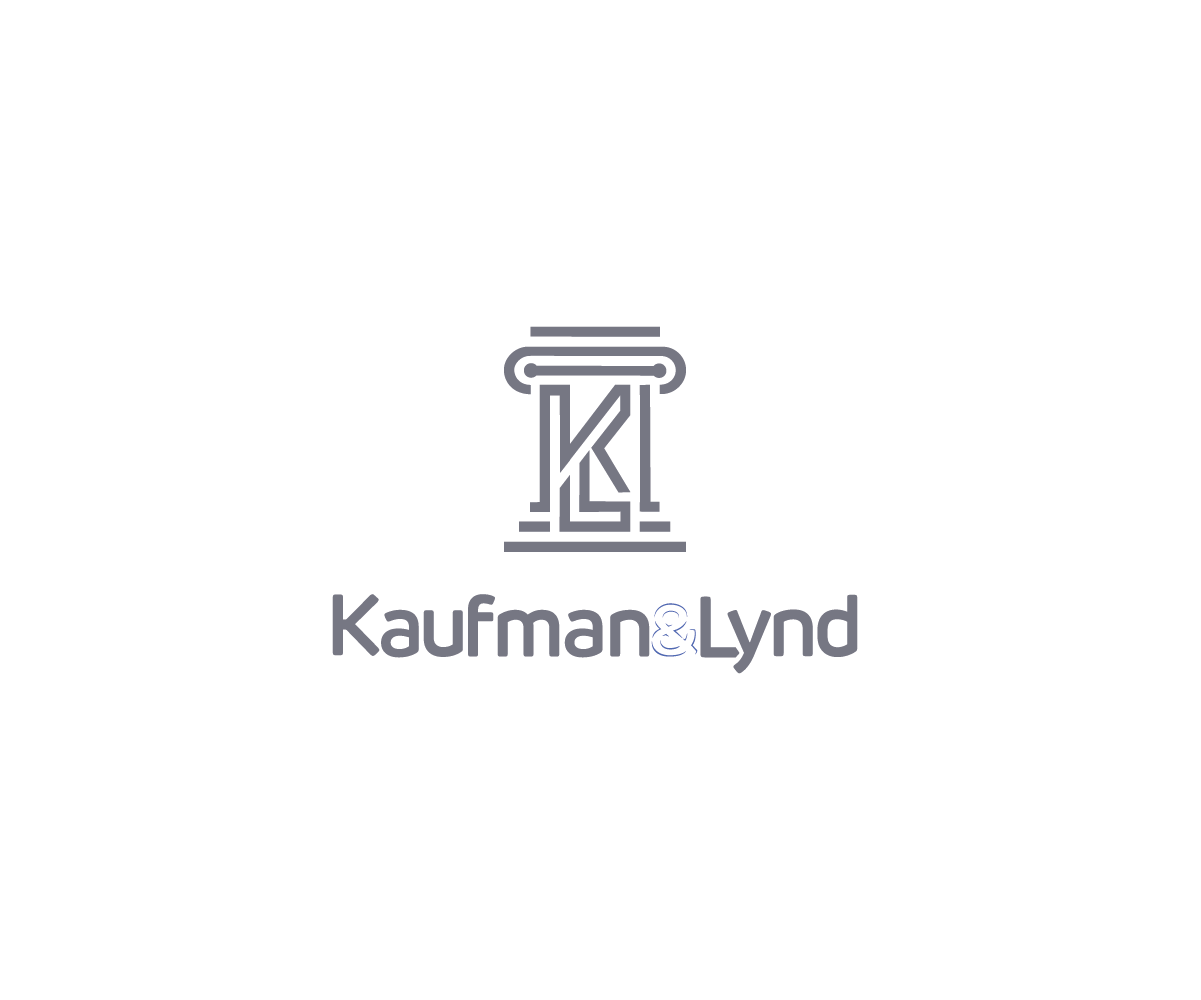 Logo Design for Kaufman and Lynd or our initials K & L K / L by ...