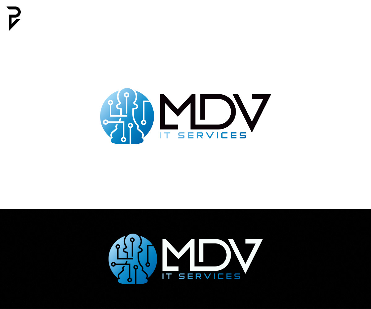 Modern, Elegant Logo Design for MDV - Digital Services by poisonvectors ...