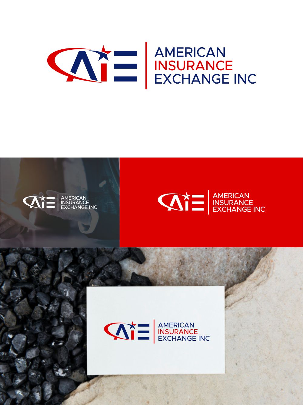 Logo Design for AIE American Insurance Exchange Inc by Apple Dsigner ...