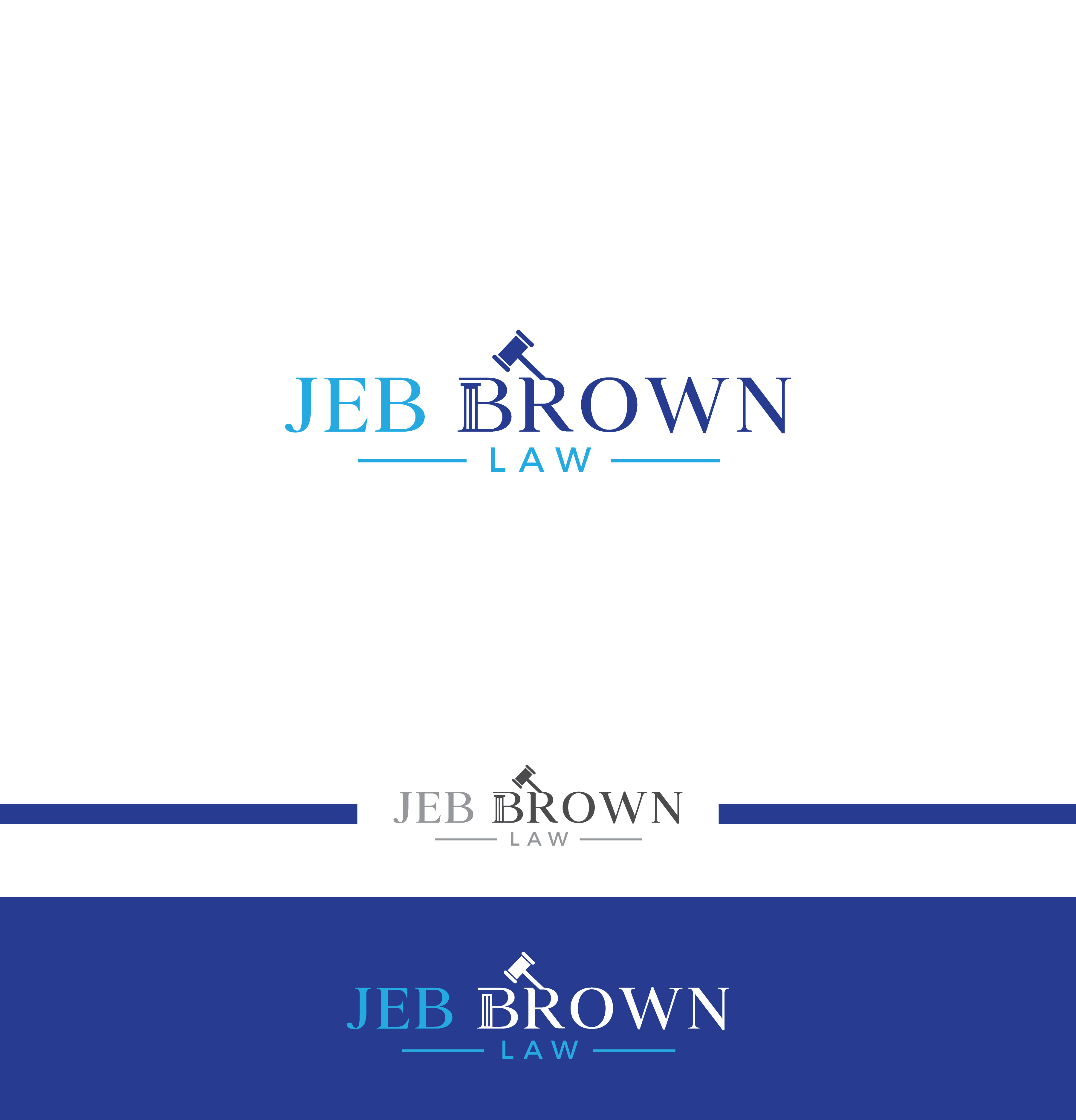 Feminine, Professional, Legal Logo Design for Jeb Brown Law by ...