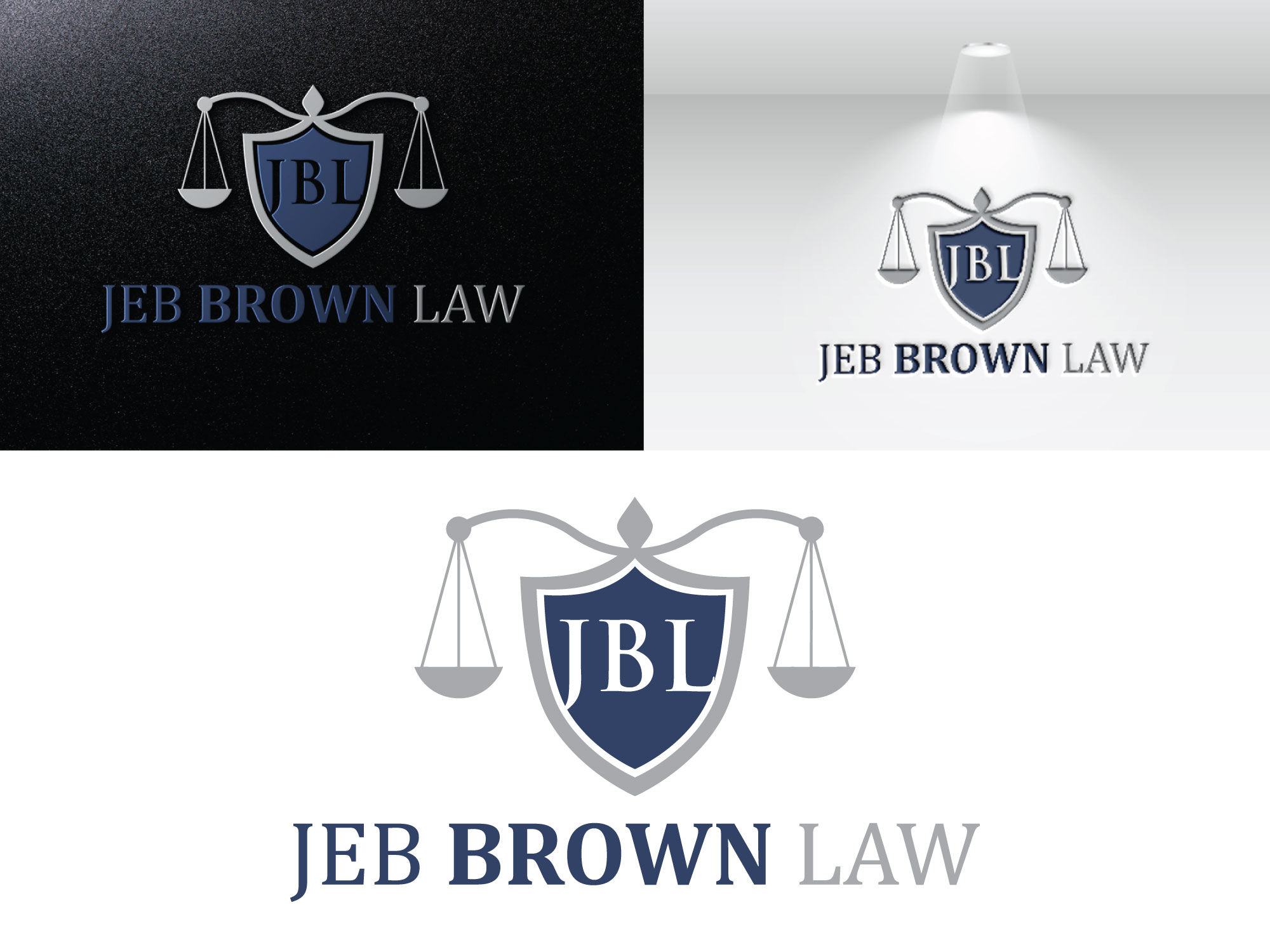 Feminine, Professional, Legal Logo Design for Jeb Brown Law by ...