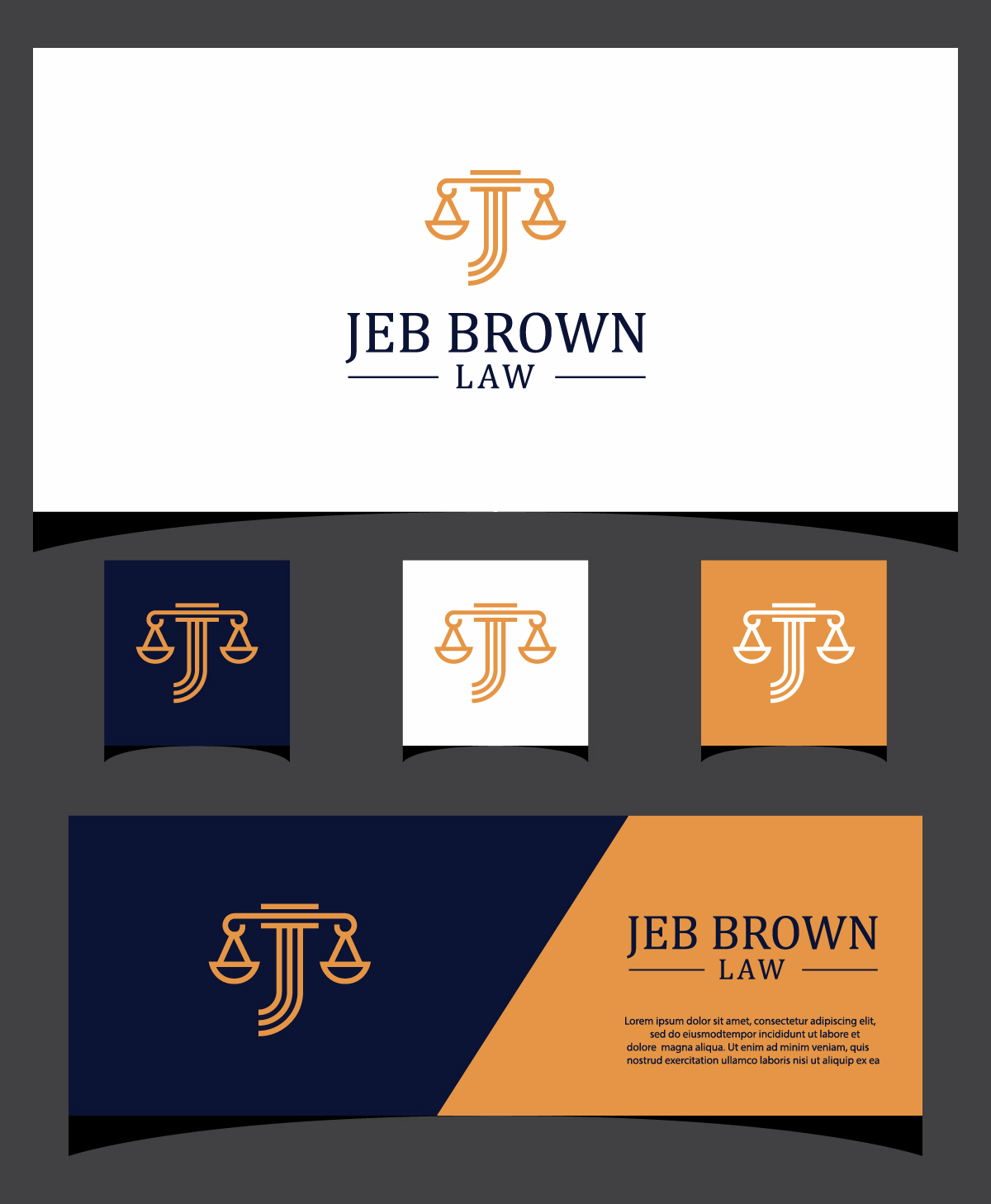Feminine, Professional, Legal Logo Design for Jeb Brown Law by -:SD ...