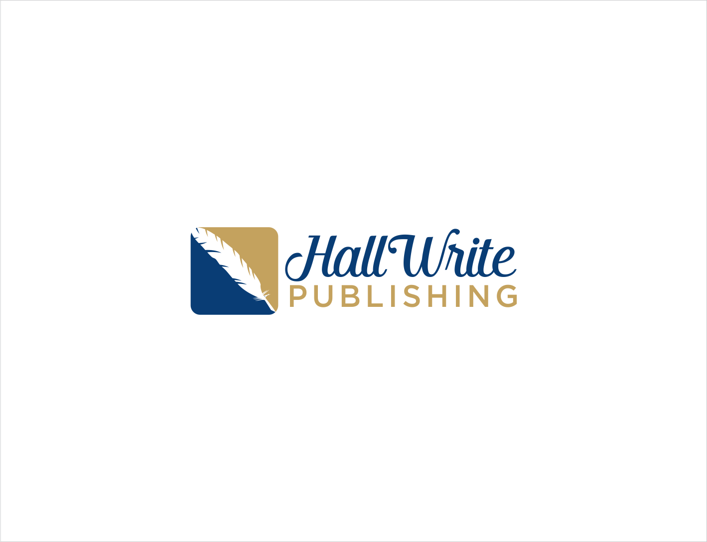 Modern, Professional, Publishing Logo Design for HallWrite Publishing ...