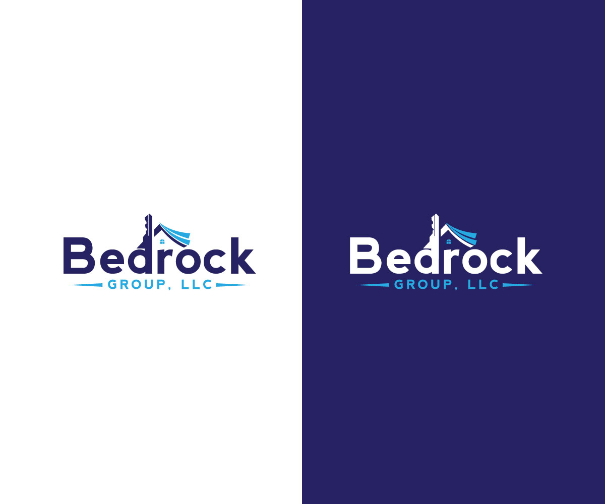 Bold, Modern Logo Design for Bedrock Group, LLC by hjyoo | Design #26918401
