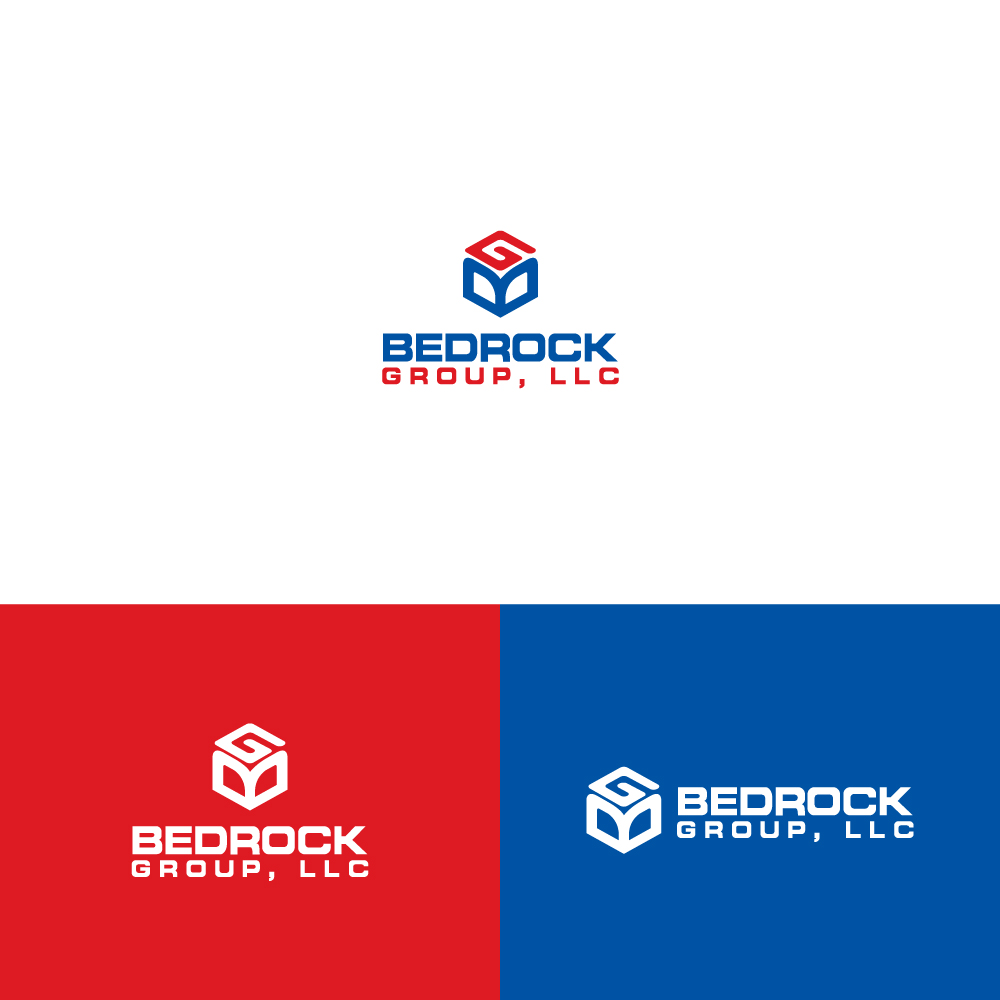 Bold, Modern Logo Design for Bedrock Group, LLC by AL-BARAKAH | Design ...