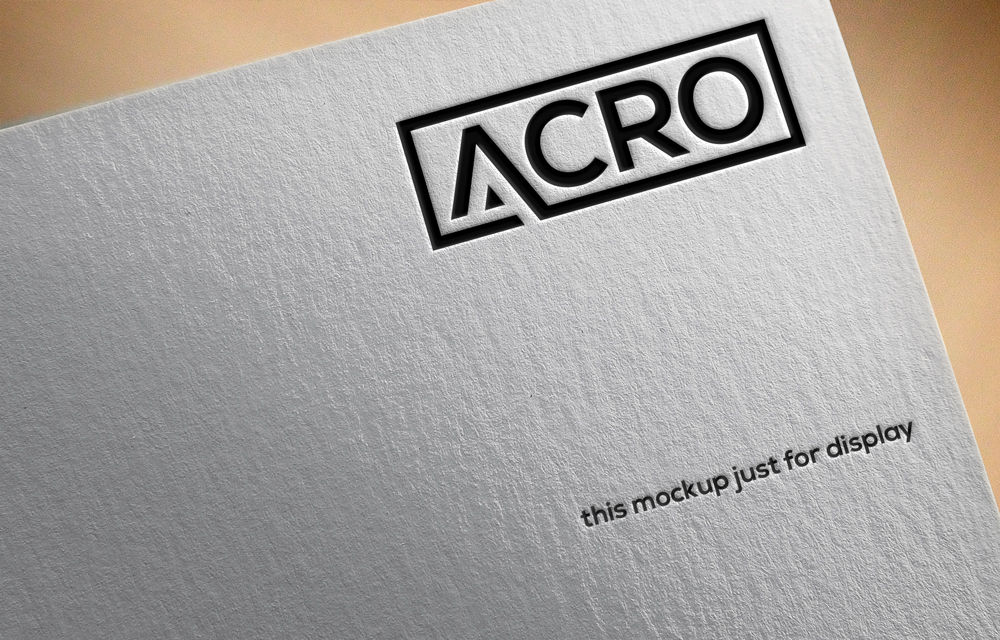 Modern, Masculine Logo Design for ACRO by adam jak | Design #26920698