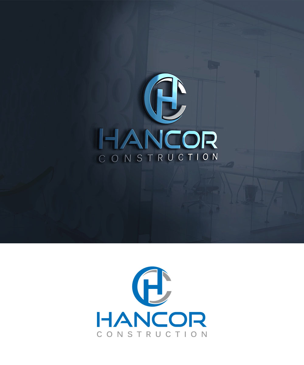Logo Design for Hancor Construction by Mr Line @rt | Design #26928893