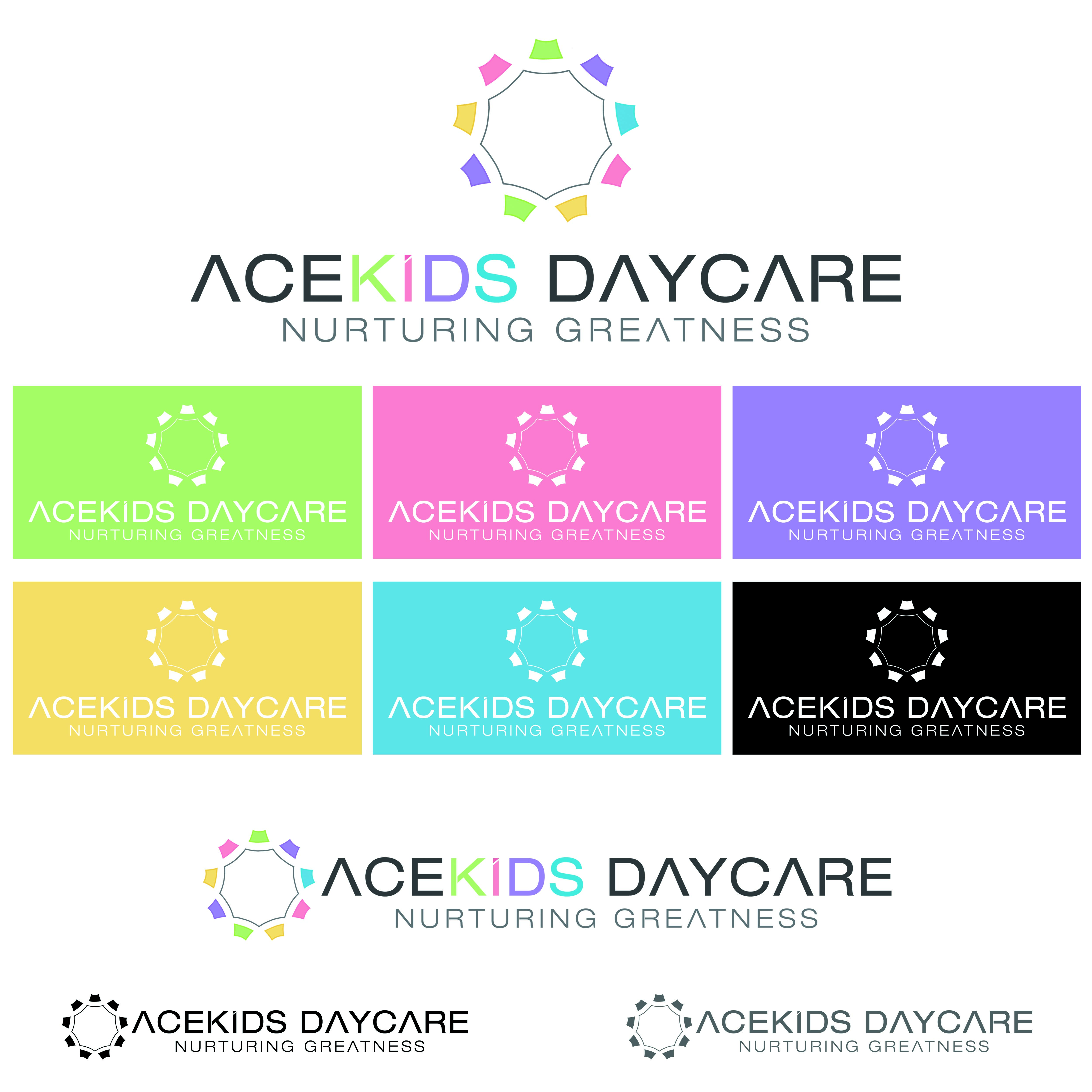 Modern, Colorful, Daycare - Childcare Logo Design for Acekids Daycare ...