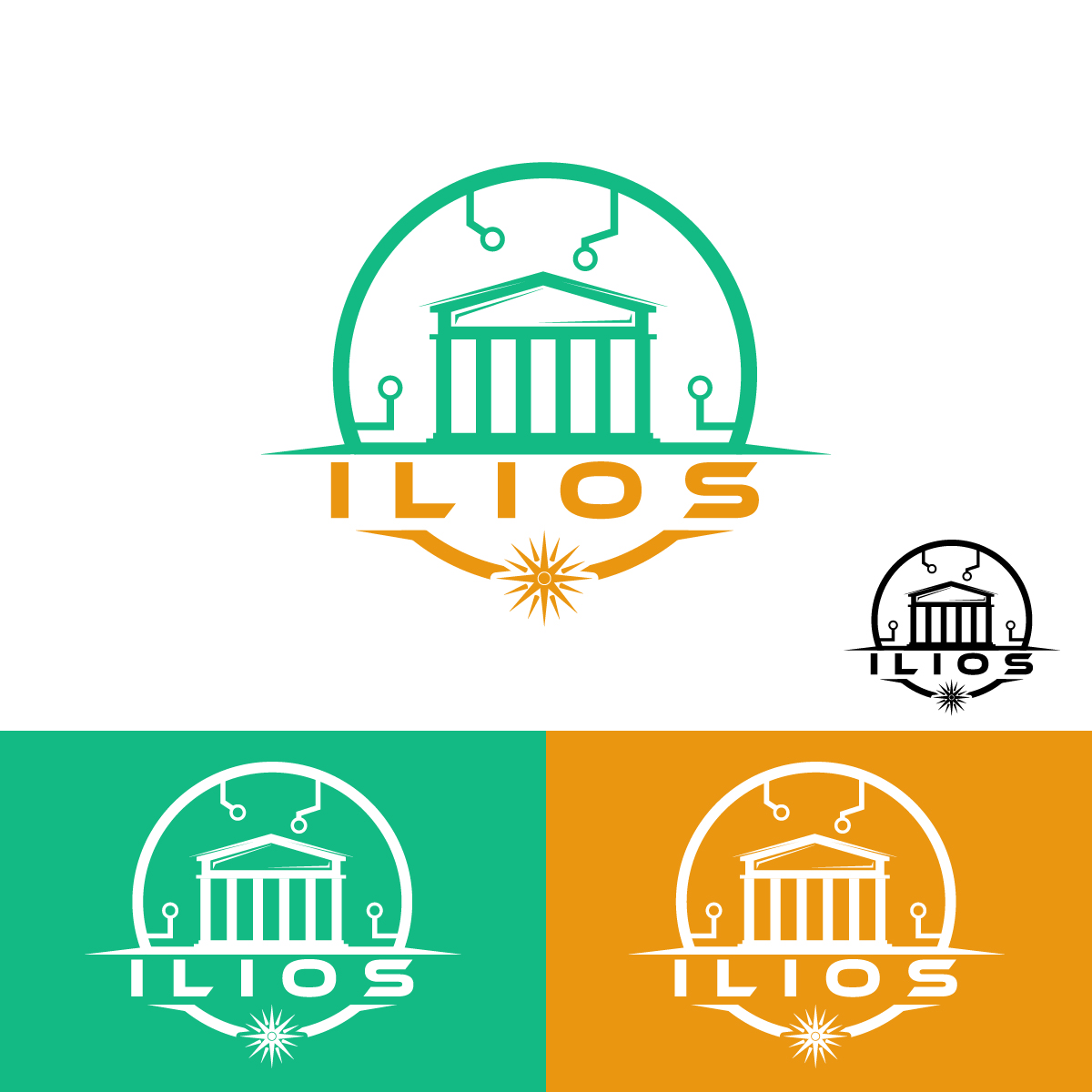 Logo Design for "iliOS" in a unique font that is still legible. by fly ...