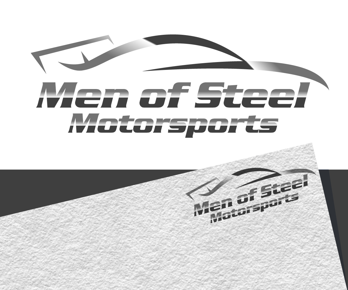 Modern, Masculine, Racing Logo Design for Men of Steel Motorsports by ...