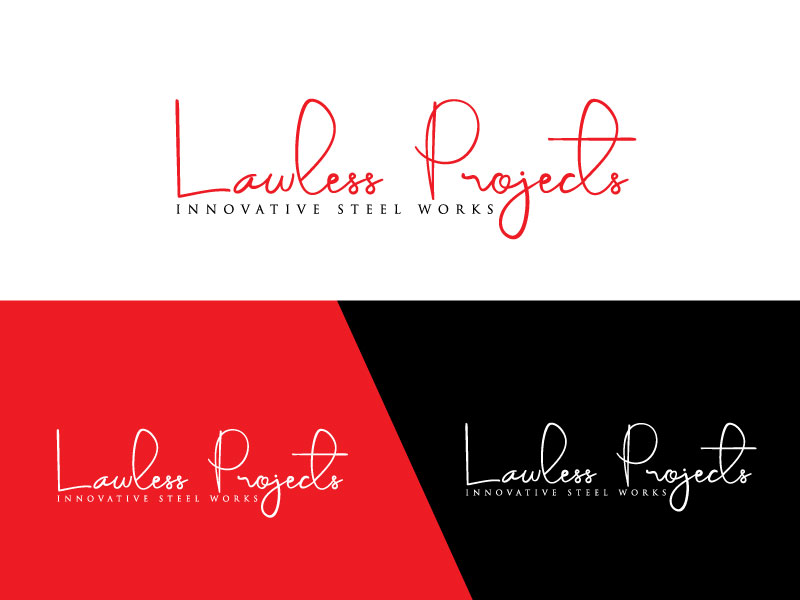 Modern, Elegant Logo Design for Lawless Projects - Innovative Steel ...