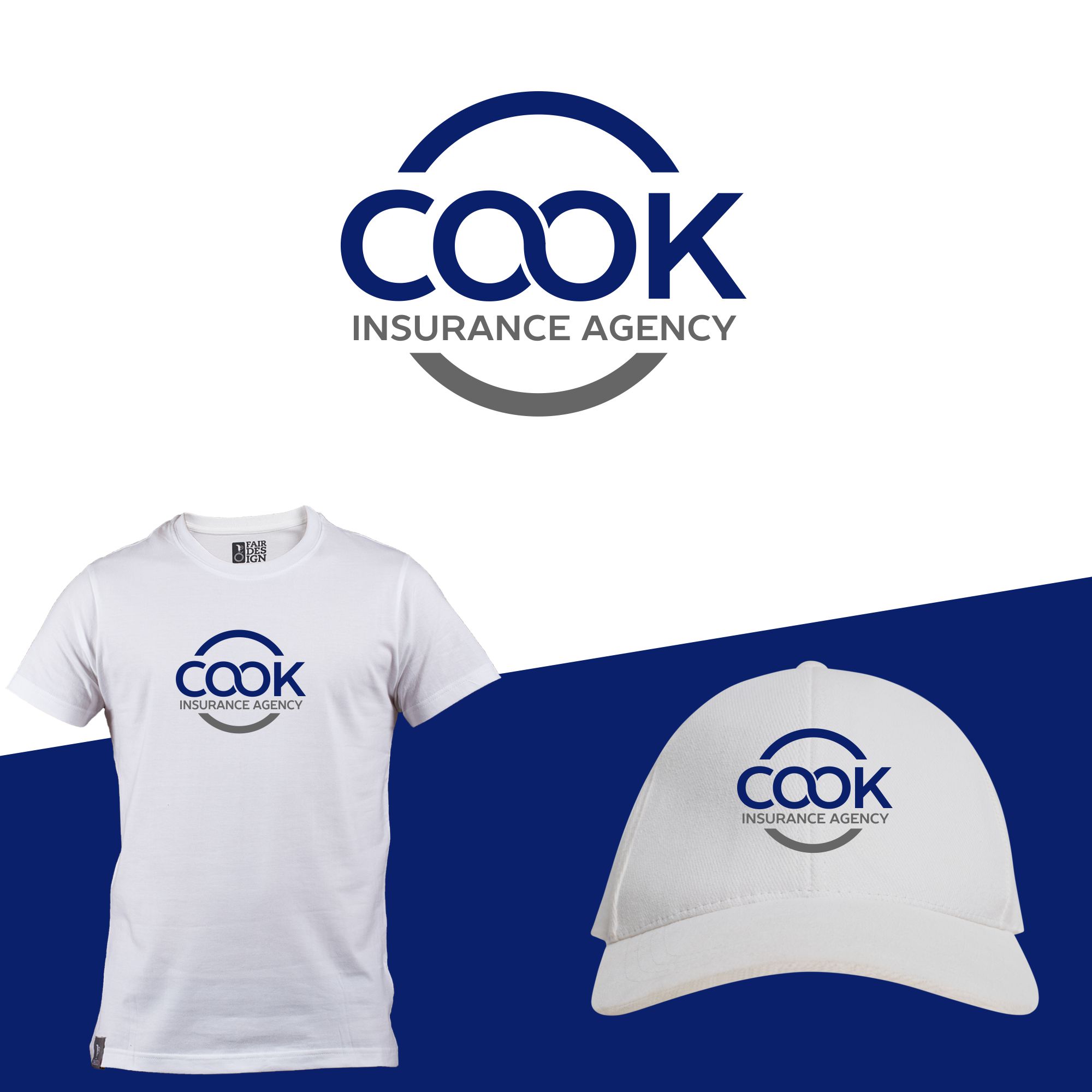 Bold, Serious, Insurance Broker Logo Design for Cook Insurance, Cook ...