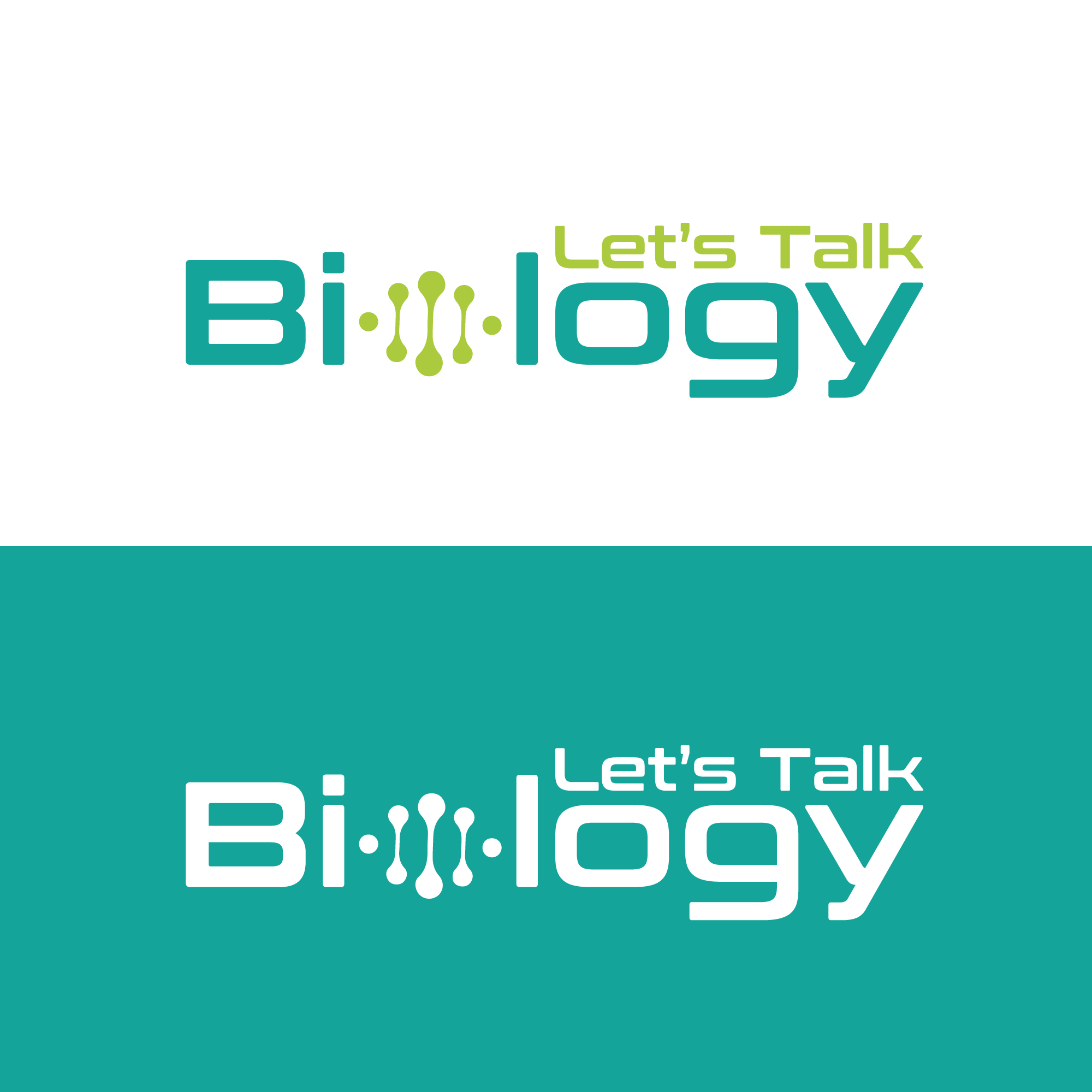 Bold, Modern Logo Design for Let’s Talk Biology by Zak deZign | Design ...
