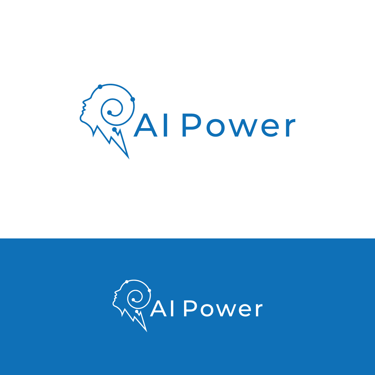 Elegant, Modern Logo Design for AI Power by Graphic Bricks | Design ...