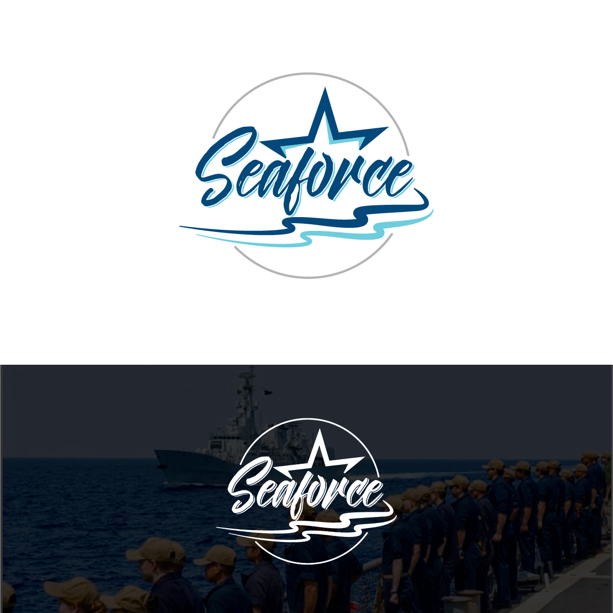 Logo Design for SEAFORCE by Deziners Zone | Design #26961301
