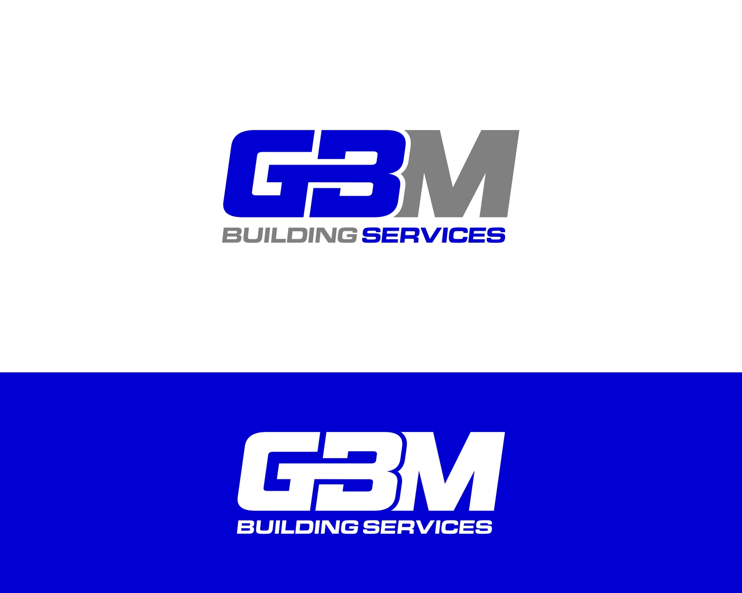 Logo Design for GBM with a supportive text of "Building Services" by ...