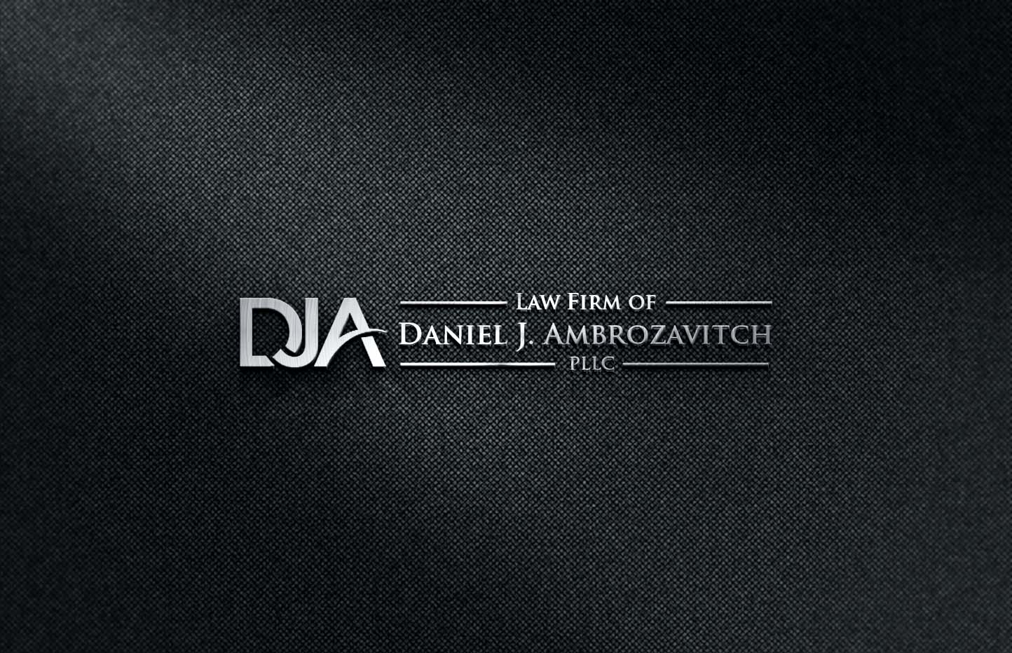 Serious, Modern Logo Design for Law Office of Daniel J. Ambrozavitch ...