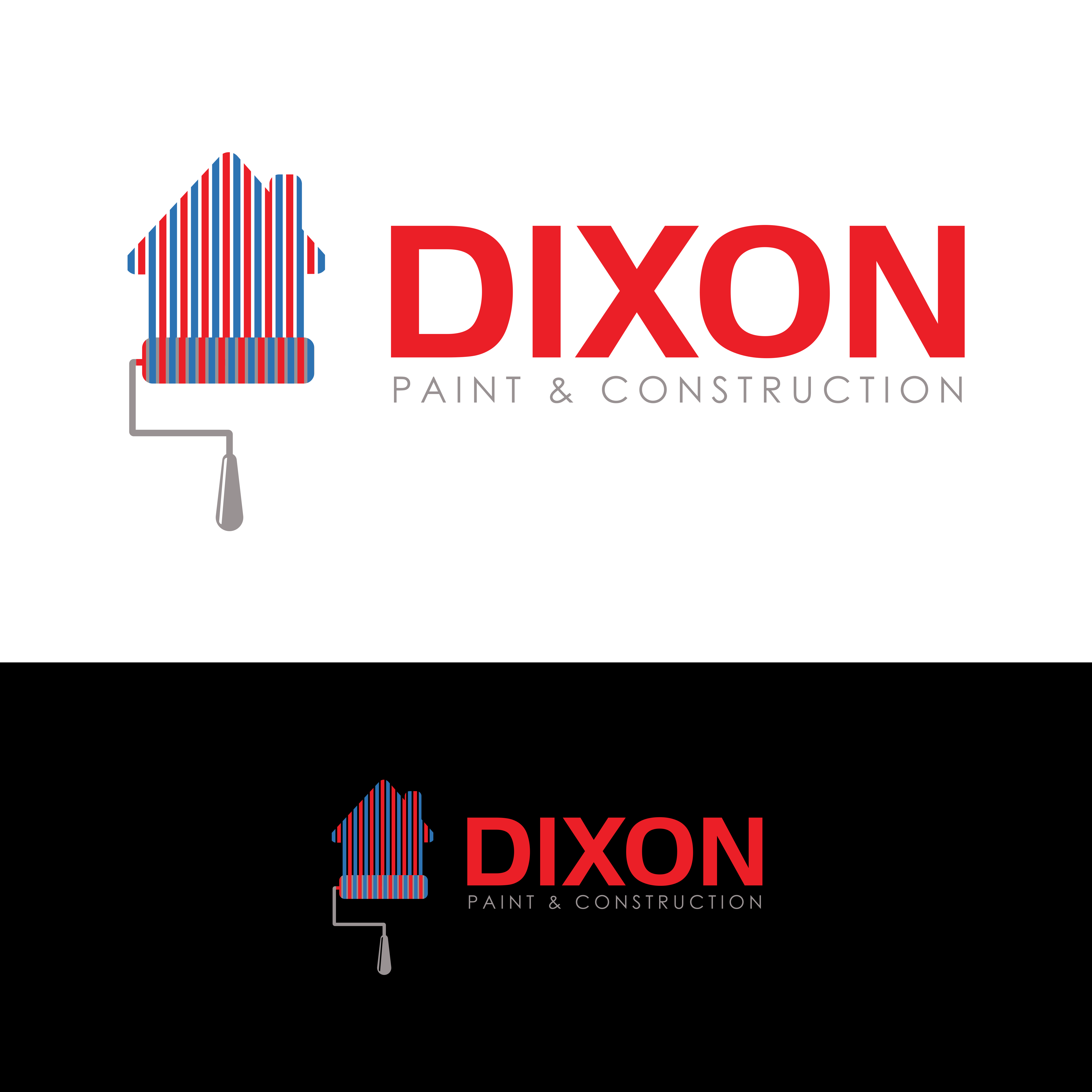 Professional, Masculine Logo Design for Dixon Paint & Construction by ...