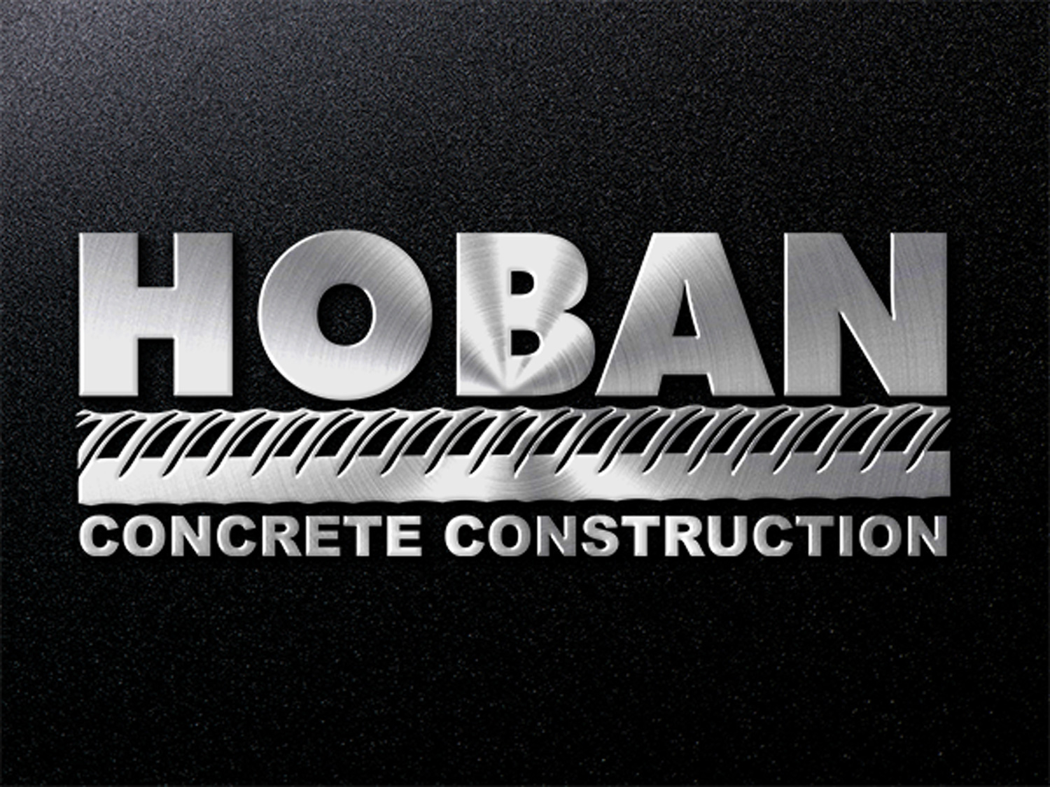 Masculine, Bold Logo Design for HOBAN CONCRETE CONSTRUCTION by Jennifer ...