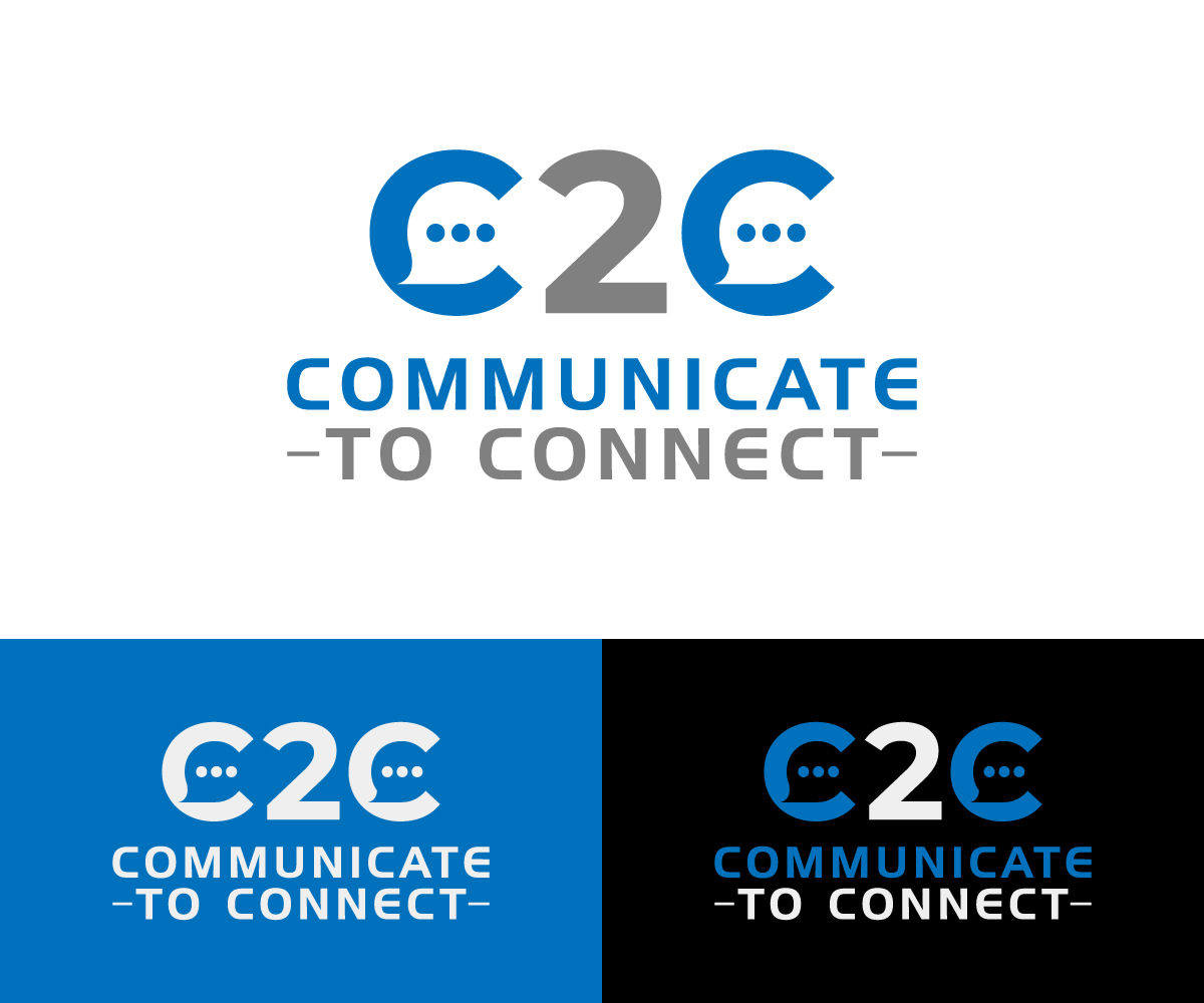 Upmarket, Elegant Logo Design for Communicate to Connect (maybe C2C ...