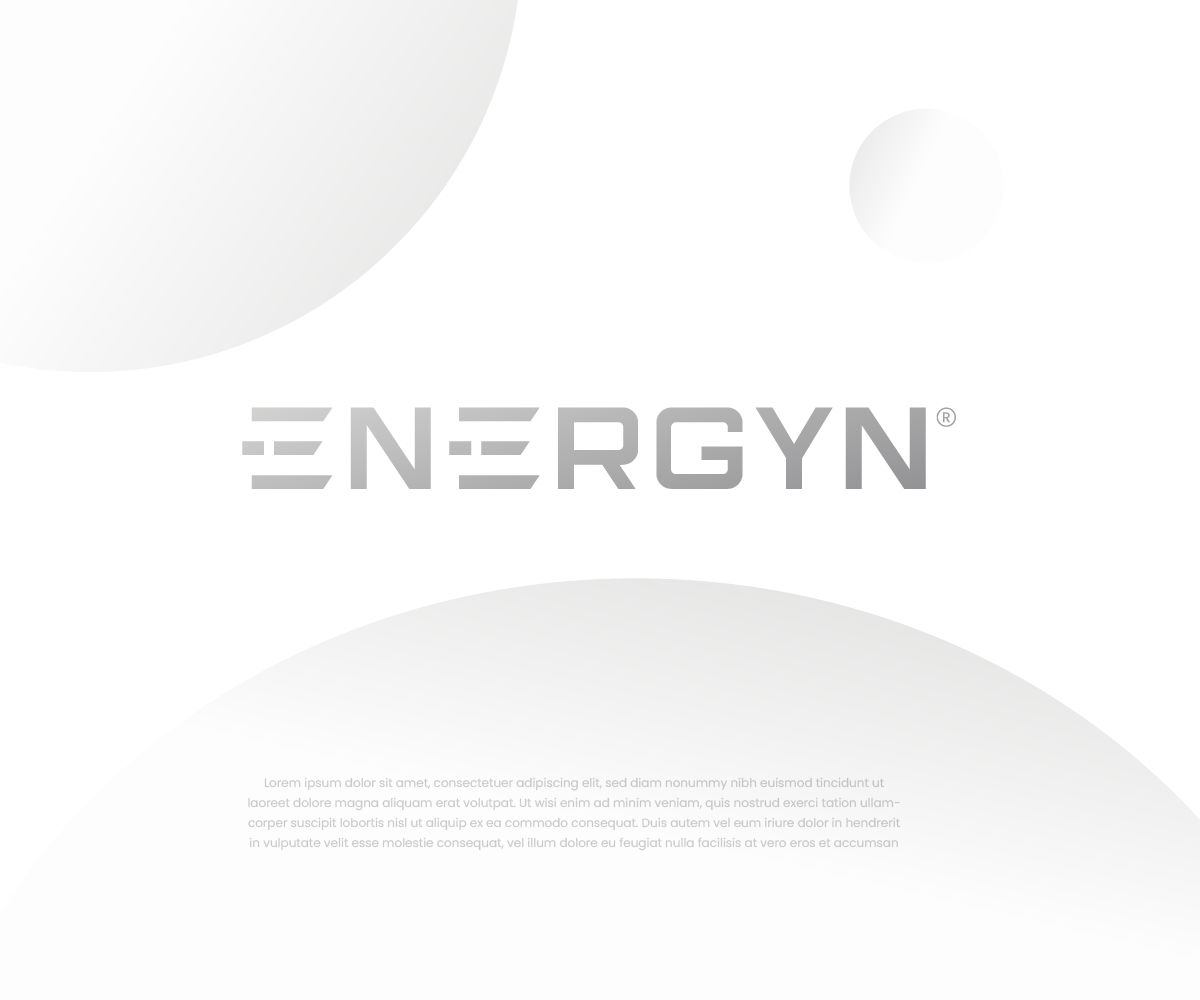 Logo Design for only the name ENERGYN with the first letter "E" as a ...