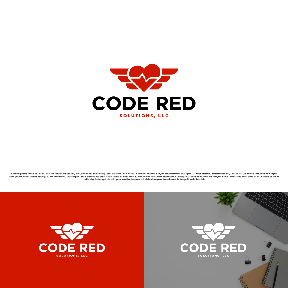 Bold, Serious, Self Defense Logo Design for Code Red Solutions, LLC by ...