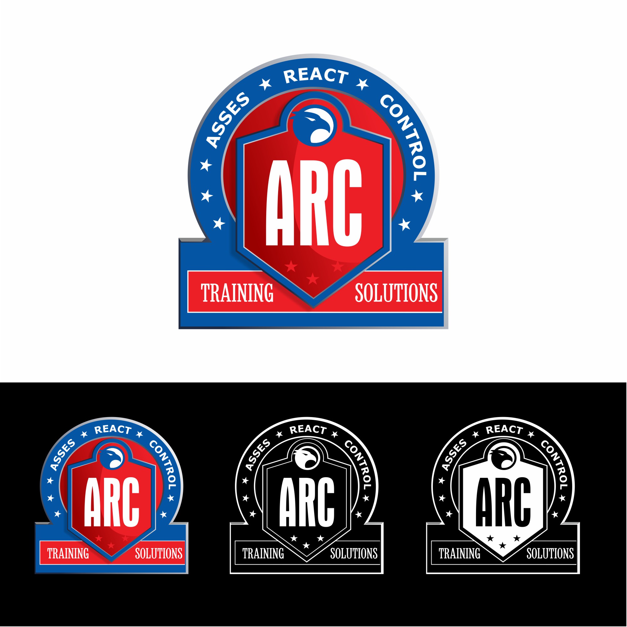 Bold, Serious, Police Logo Design for ARC Training Solutions... "ARC ...