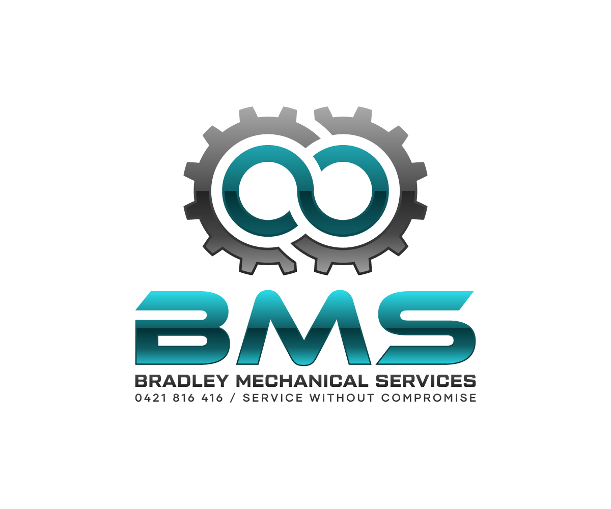 Logo Design for BMS / Bradley Mechanical Services / 0421 816 416 ...