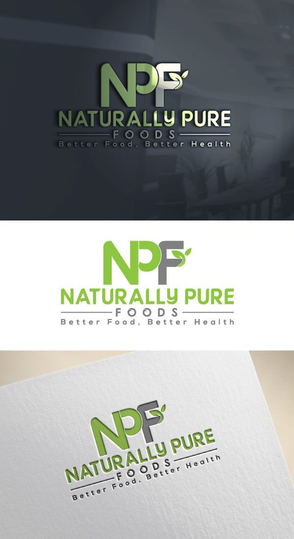 Logo Design for Naturally Pure Foods or NPF by aishwarya.... | Design ...