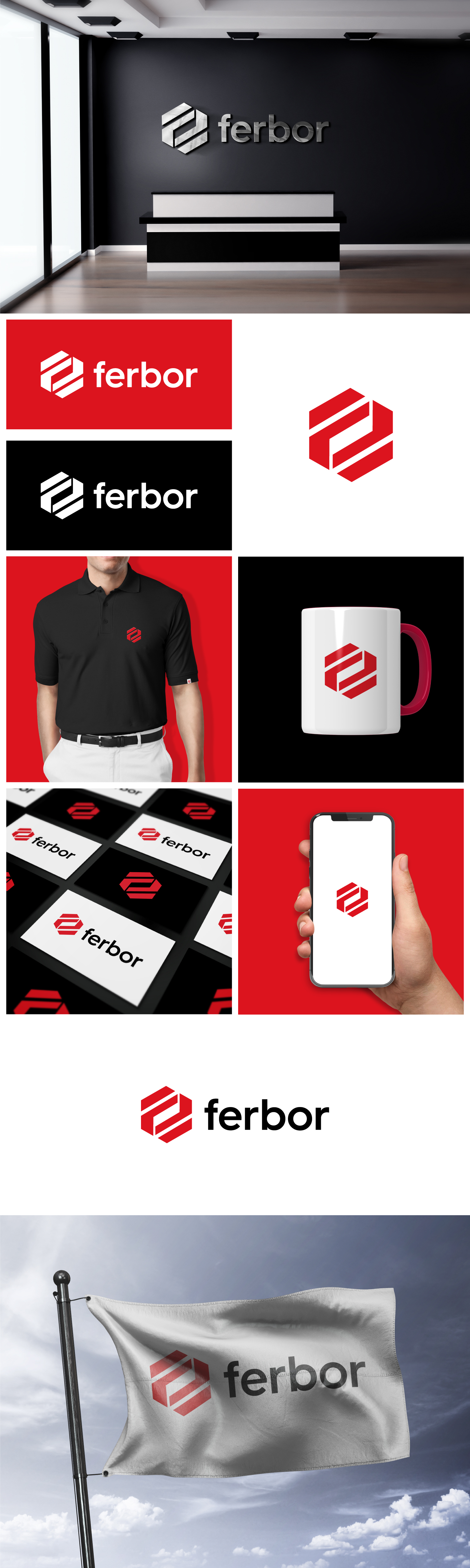 Bold, Serious Logo Design for Ferbor by Xler8brain | Design #27042015