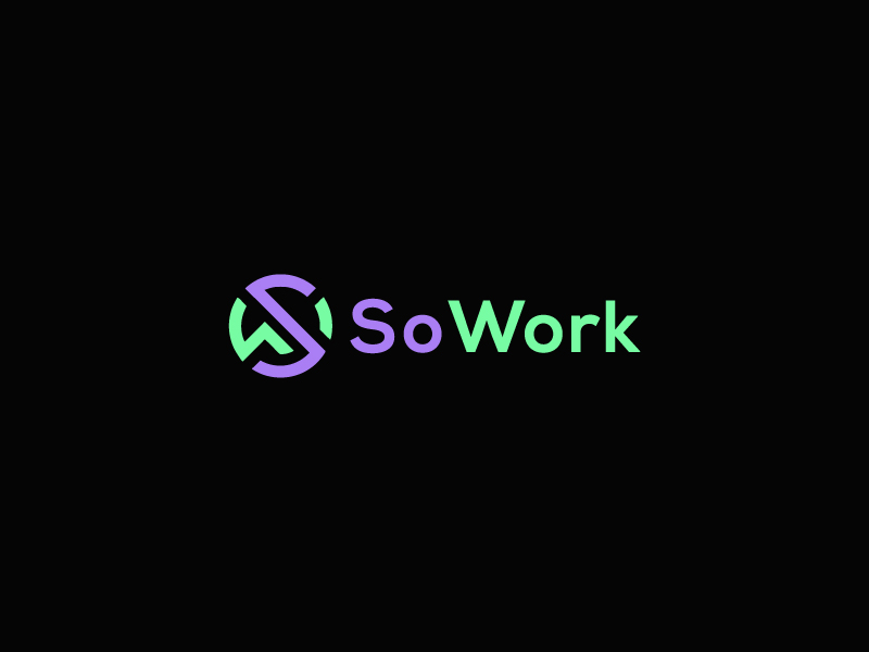 Modern, Bold Logo Design for SoWork by Basmala122 | Design #27049997