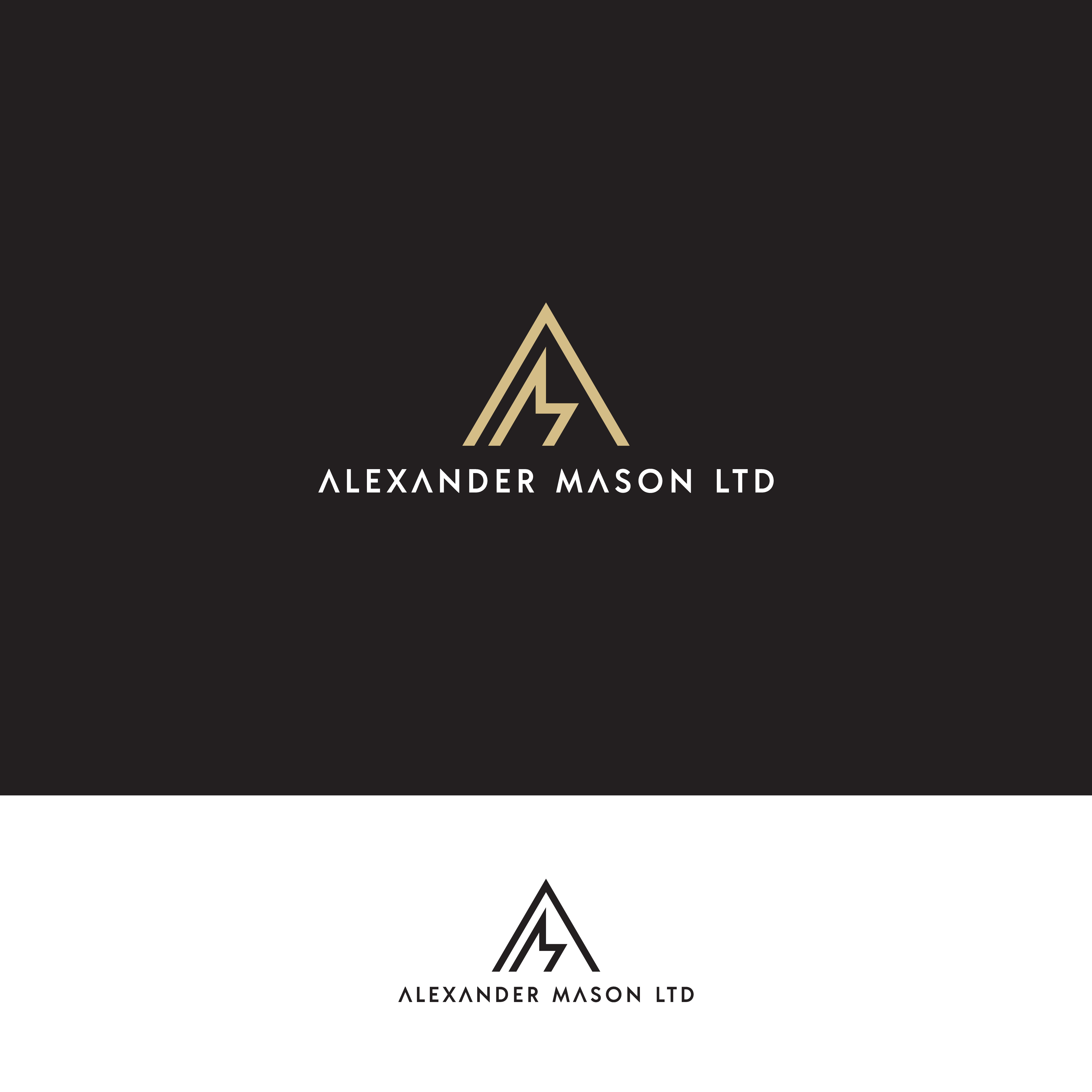 Logo Design for AM Alexander Mason Ltd by Pratik Mevada | Design #27041625