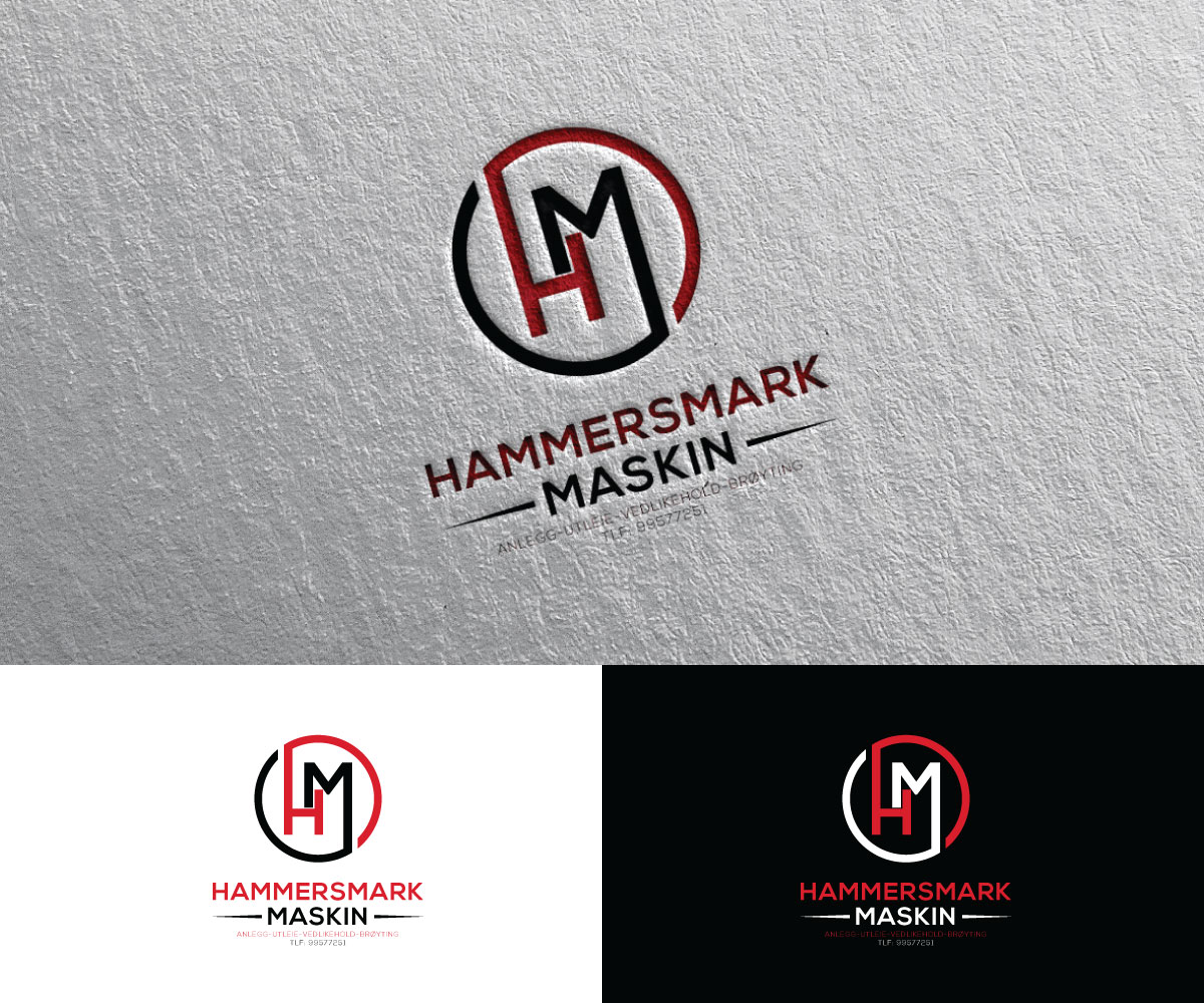 Feminine, Serious Logo Design for HAMMERSMARK MASKIN by Iris 3 | Design ...