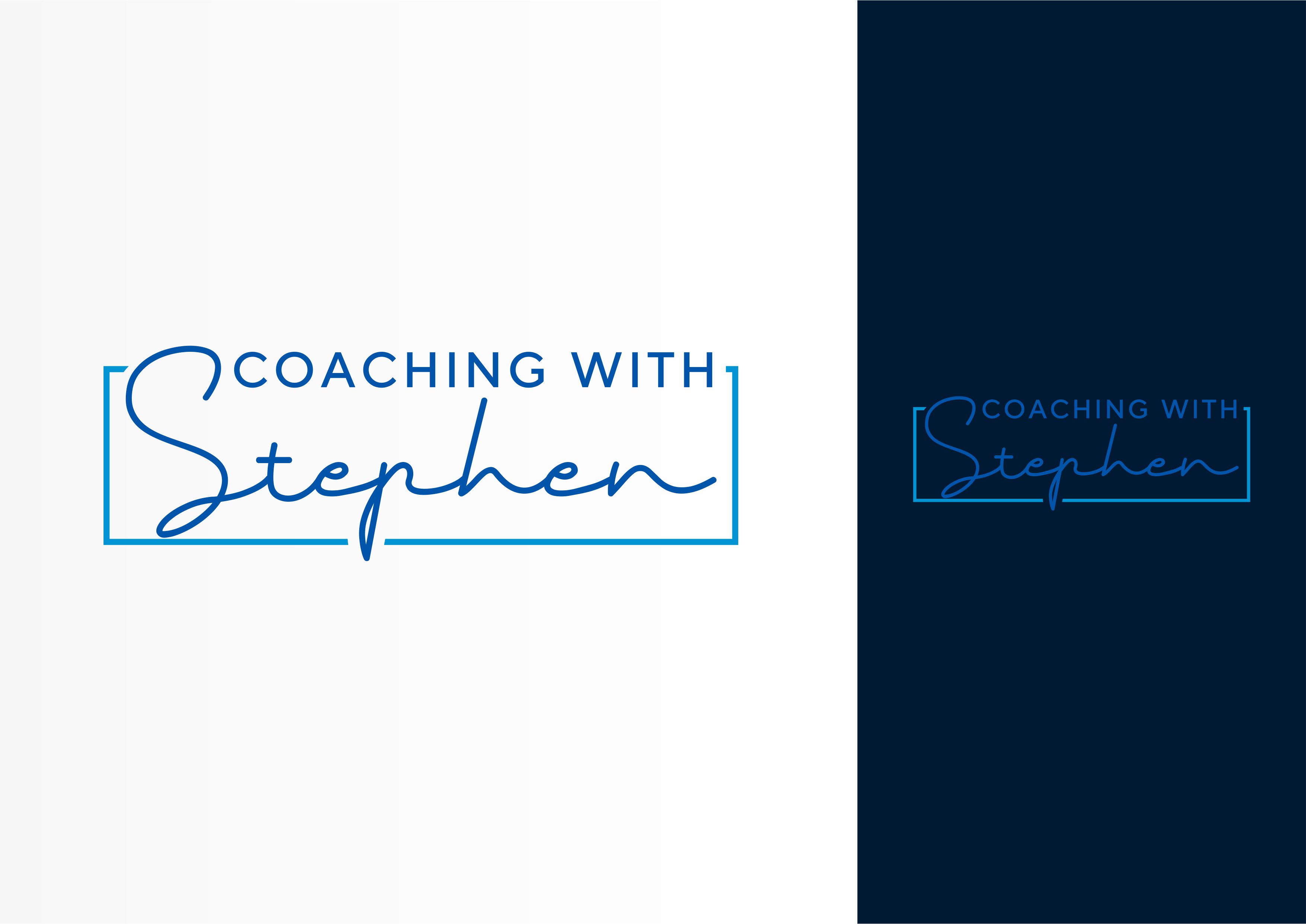 Bold, Playful, Business coaching Logo Design for Coaching with Stephen ...