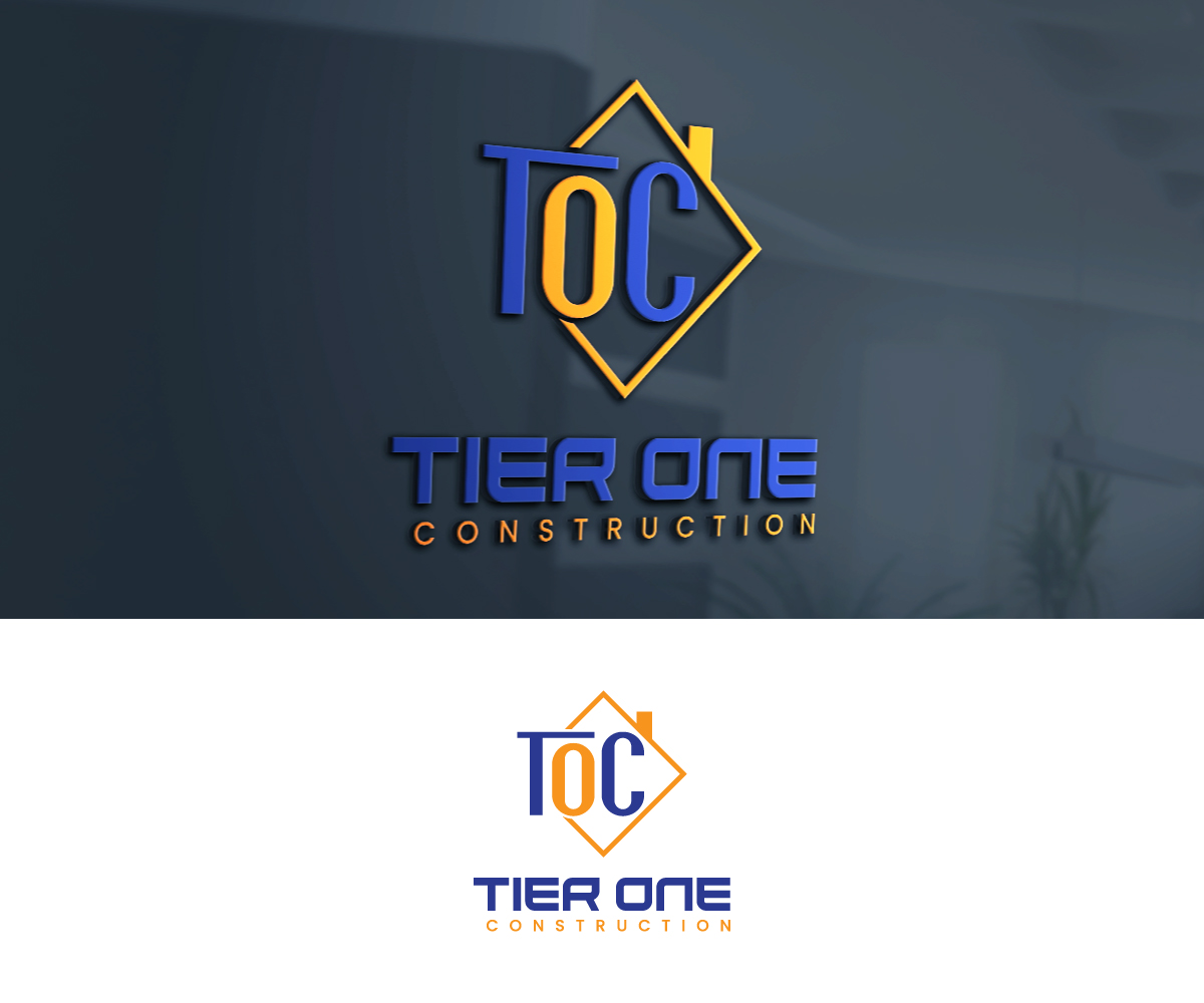 Logo Design for Tier One Construction by BabAgori | Design #27083871