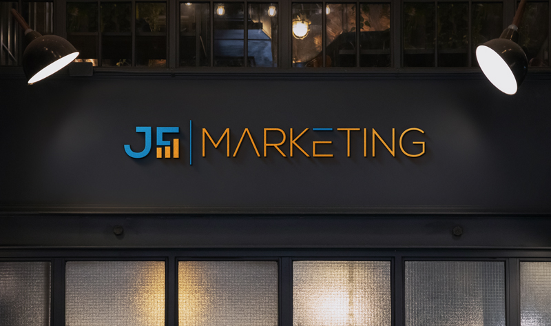 Logo Design for JF Marketing by MagicMan 3 | Design #27113015