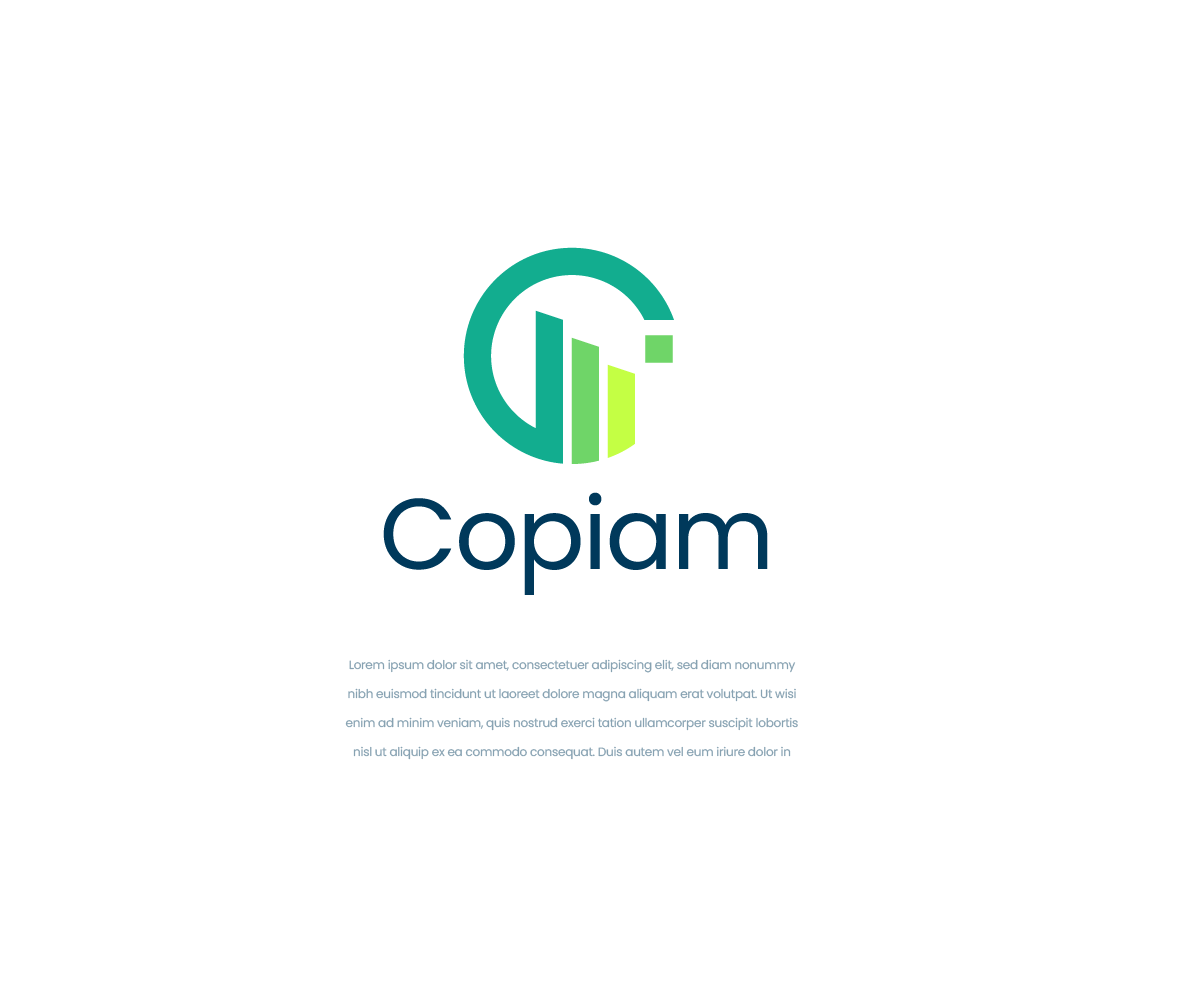 Logo Design for The logo should include the company name ("Copiam") by ...