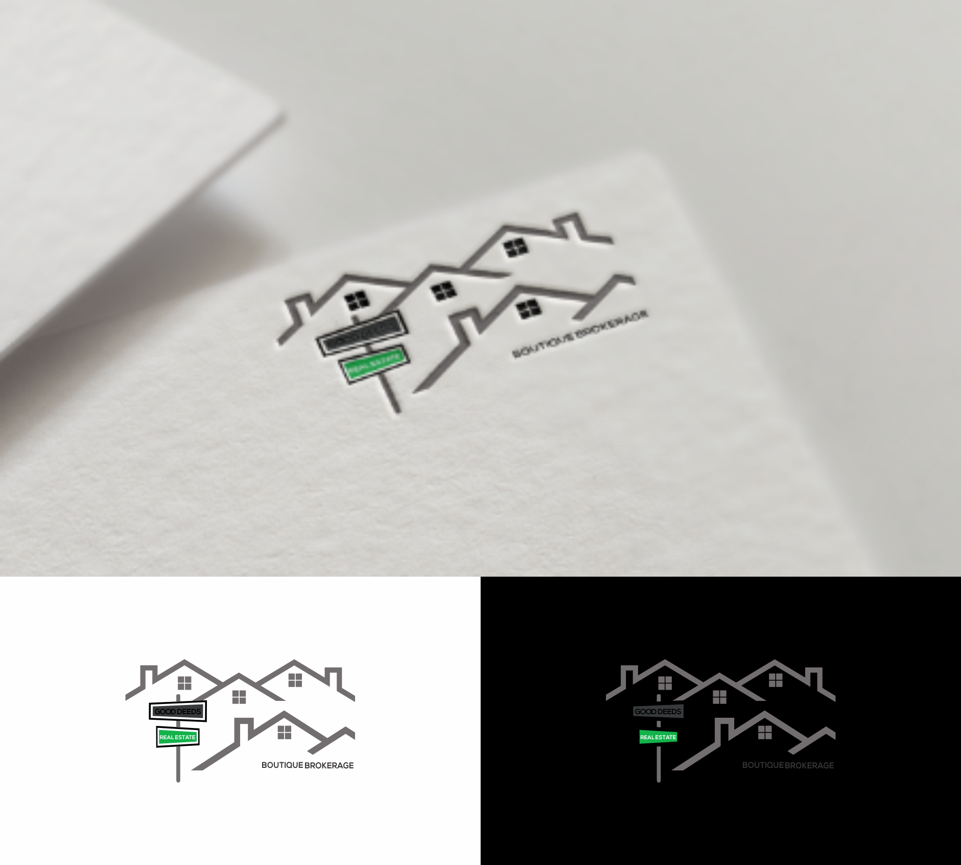 Logo Design for Good DEEDS Real Estate Boutique Brokerage by dobleh ...