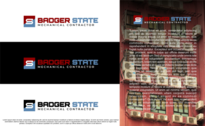 Mechanical Contractor Logo | 36 Logo Designs for Badger State ...