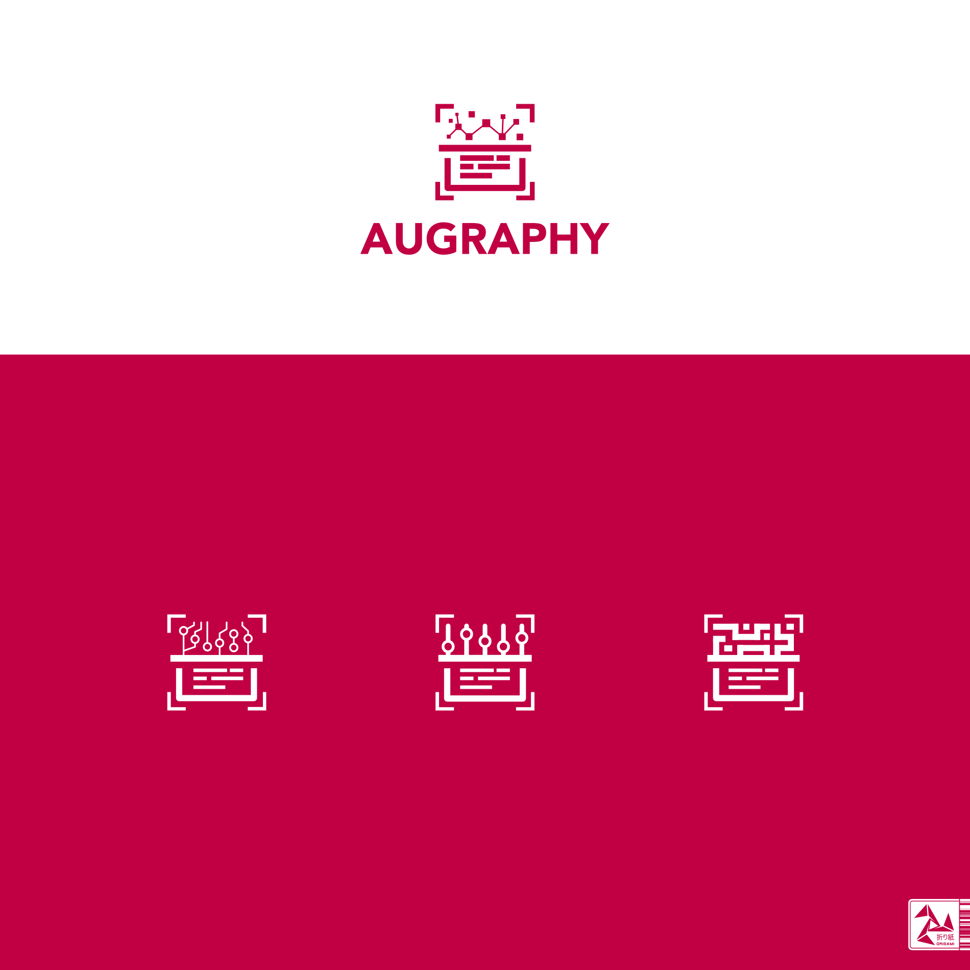 Bold, Modern, Technology Logo Design for Aug by Origami visual | Design ...