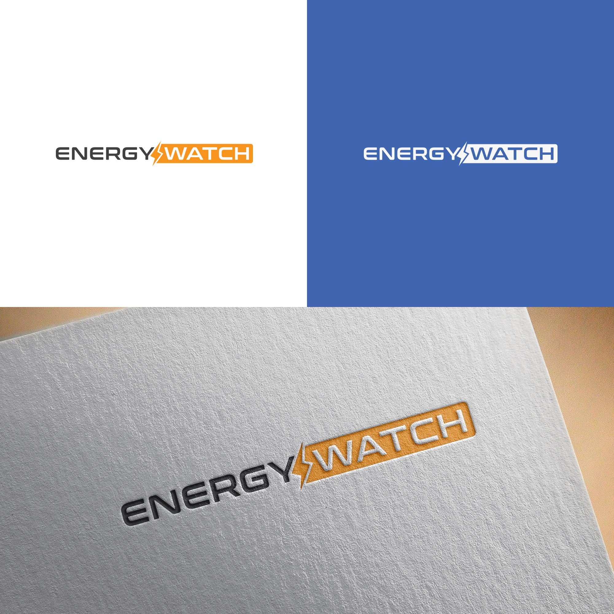 Masculine, Professional, Energy Logo Design for energywatch or ...
